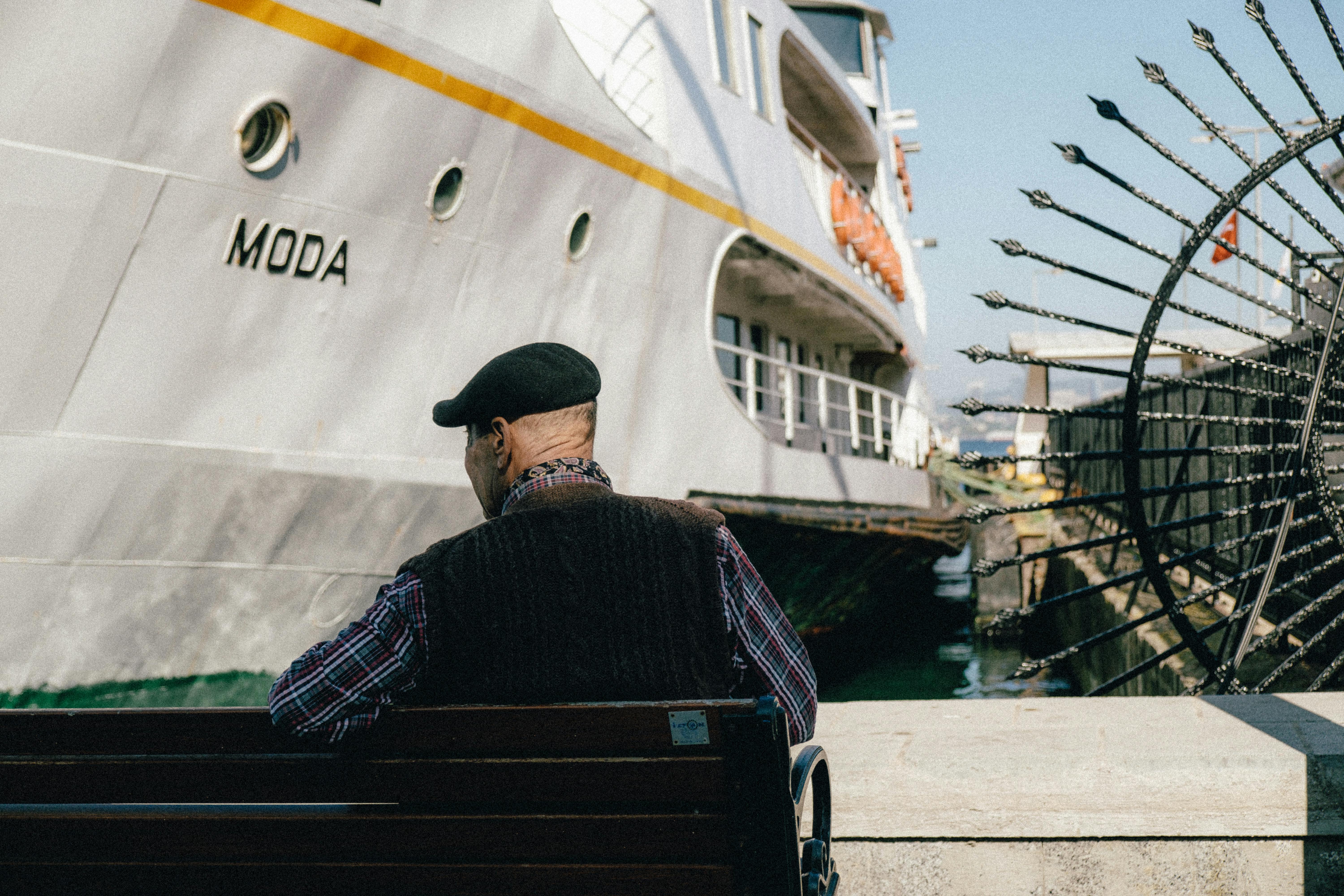 Photo gratuite de architecture, banc, bateau, calme, carpe, chapeau ...