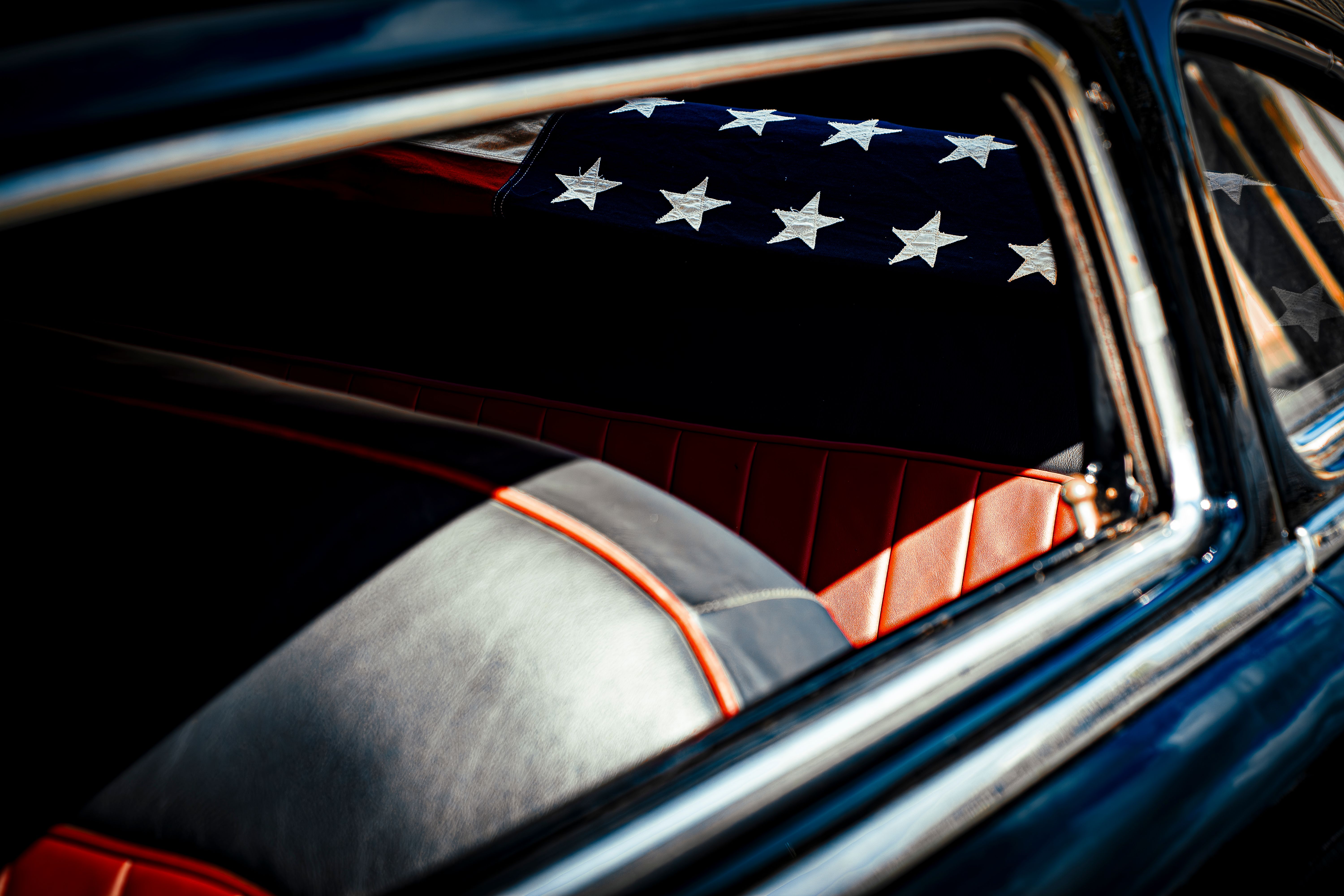 Stars behind Car Window · Free Stock Photo