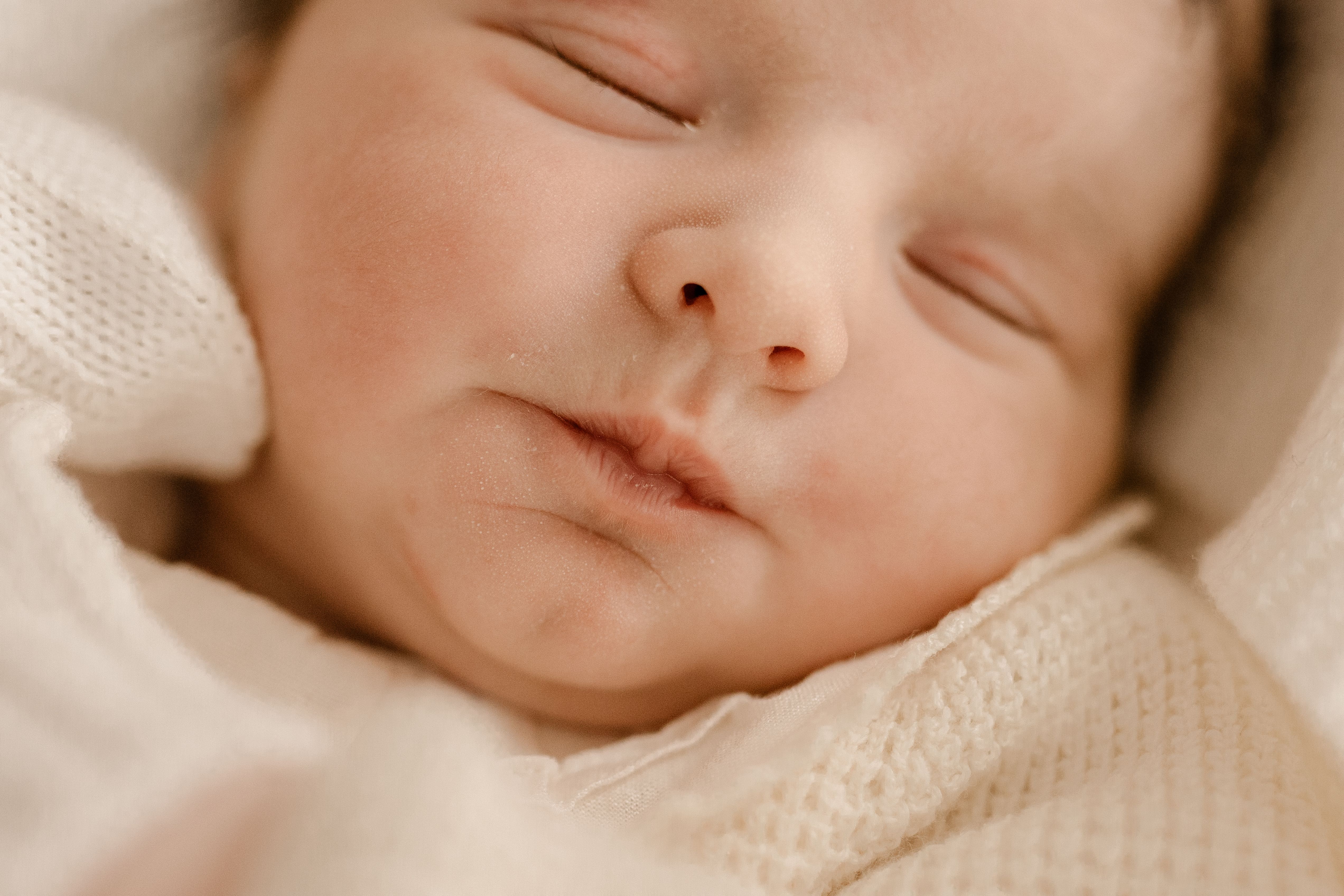 Face of Baby Sleeping · Free Stock Photo