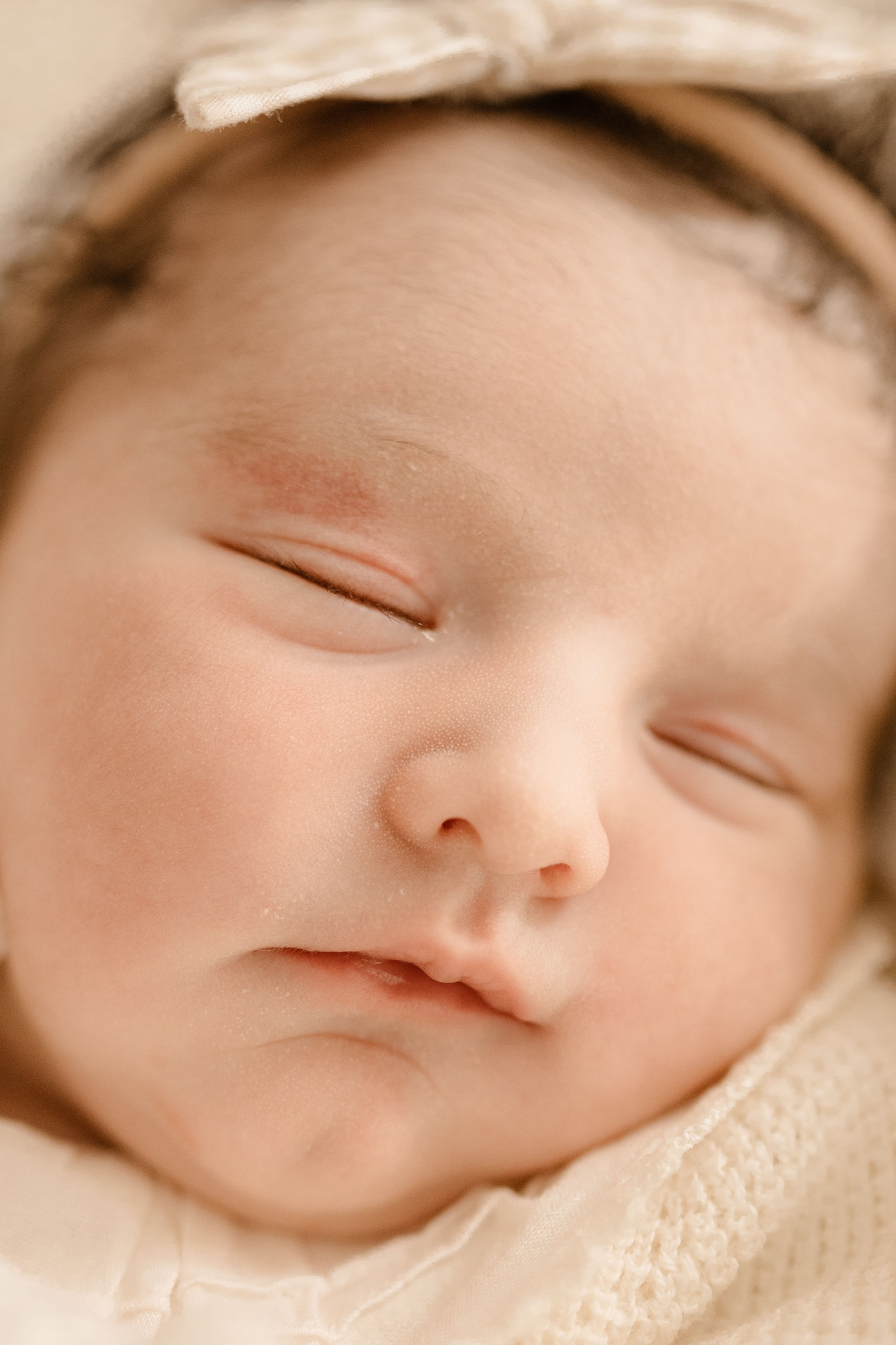 Baby Sleeping with Eyes Closed · Free Stock Photo