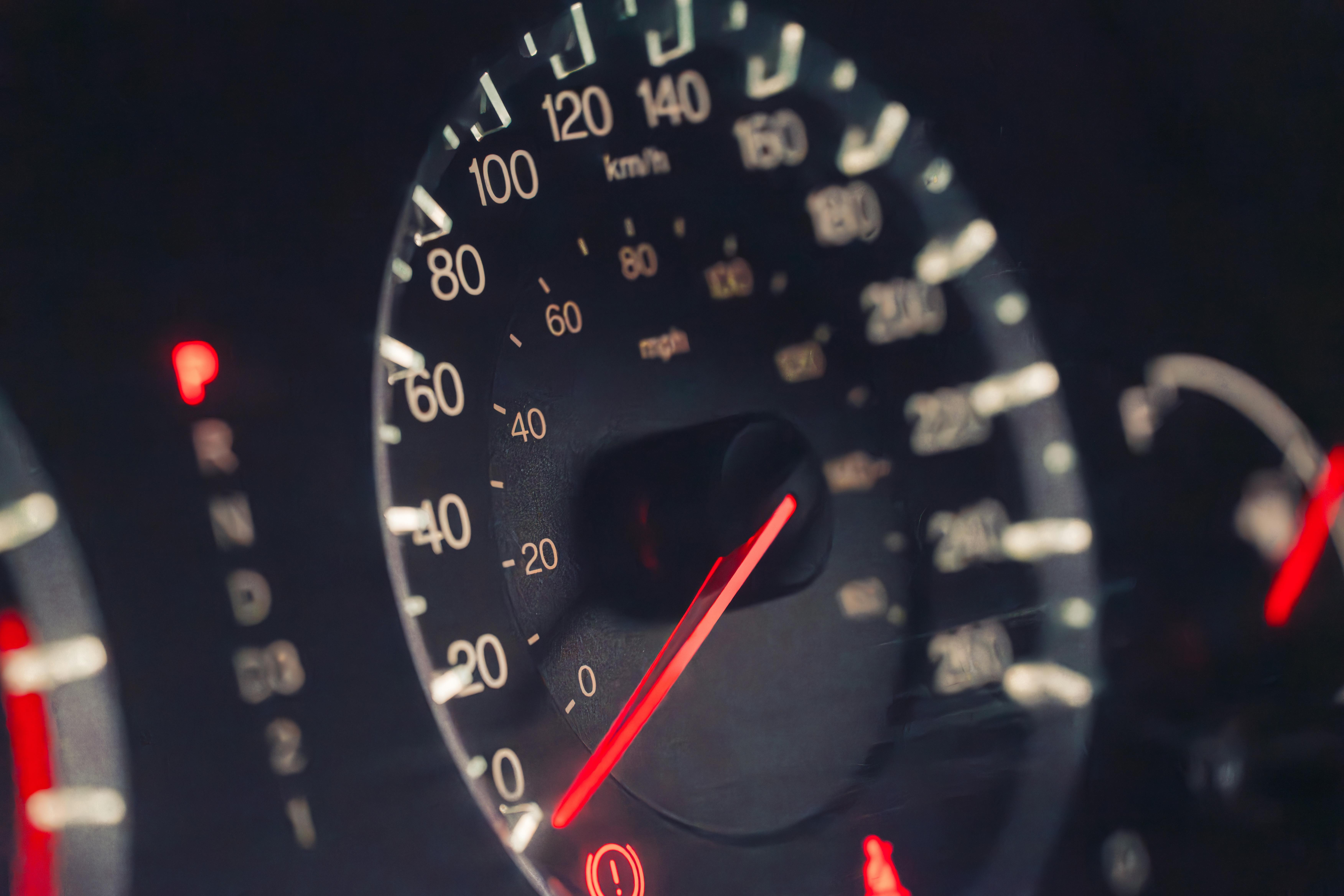 Close-up of Honda Accord Speedometer · Free Stock Photo