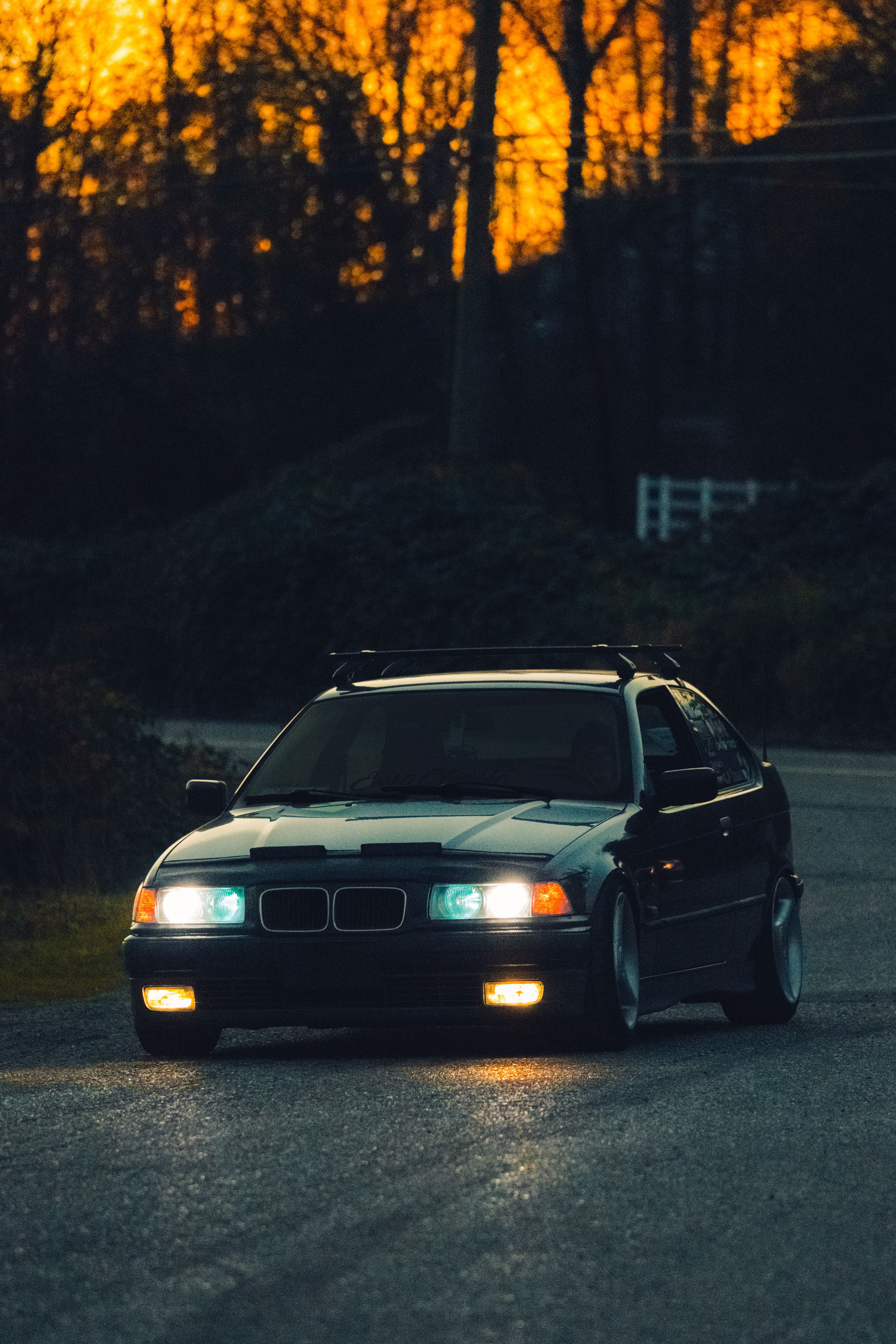 Car on Road at Golden Hour · Free Stock Photo
