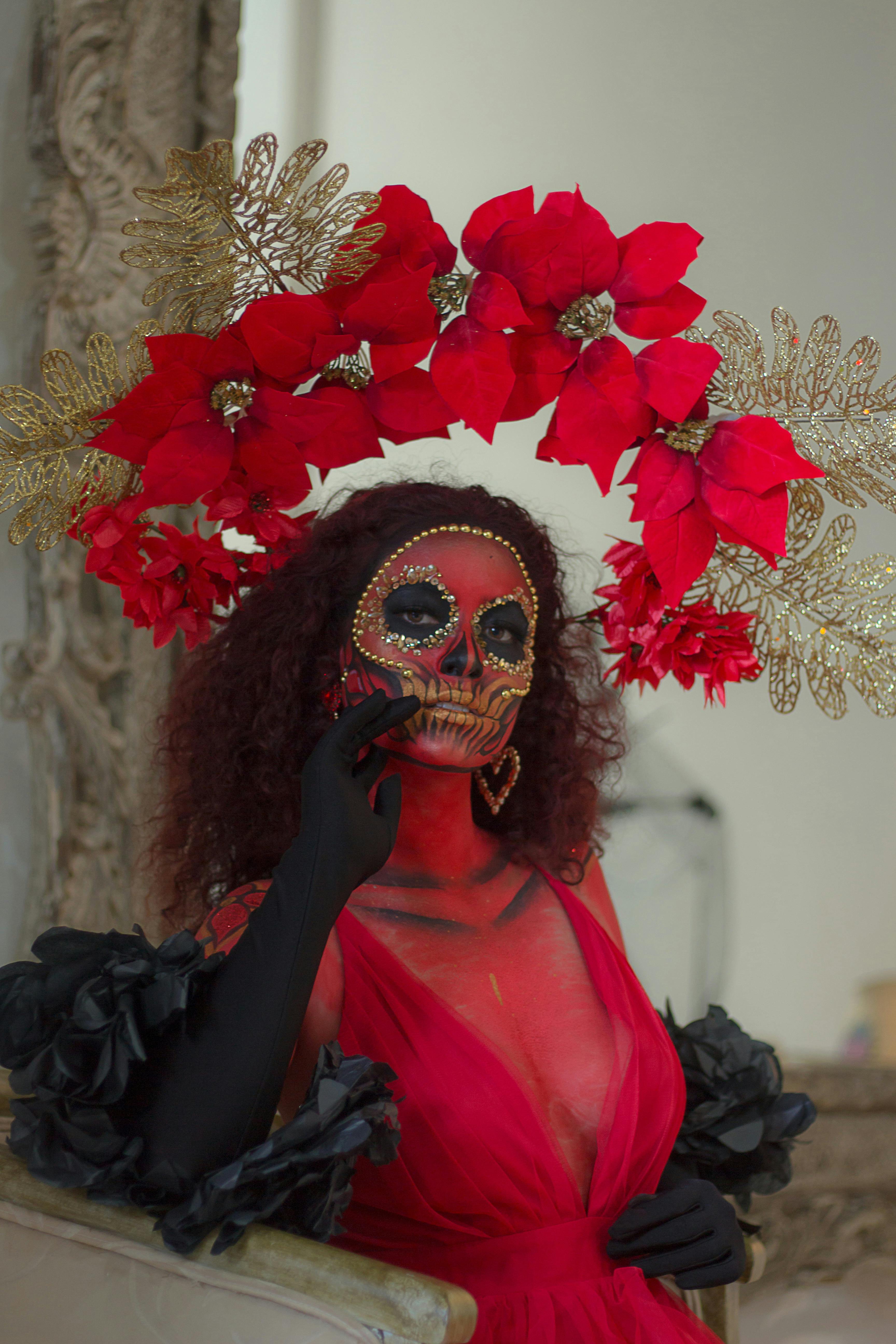 The Red Catrina 2 · Free Stock Photo