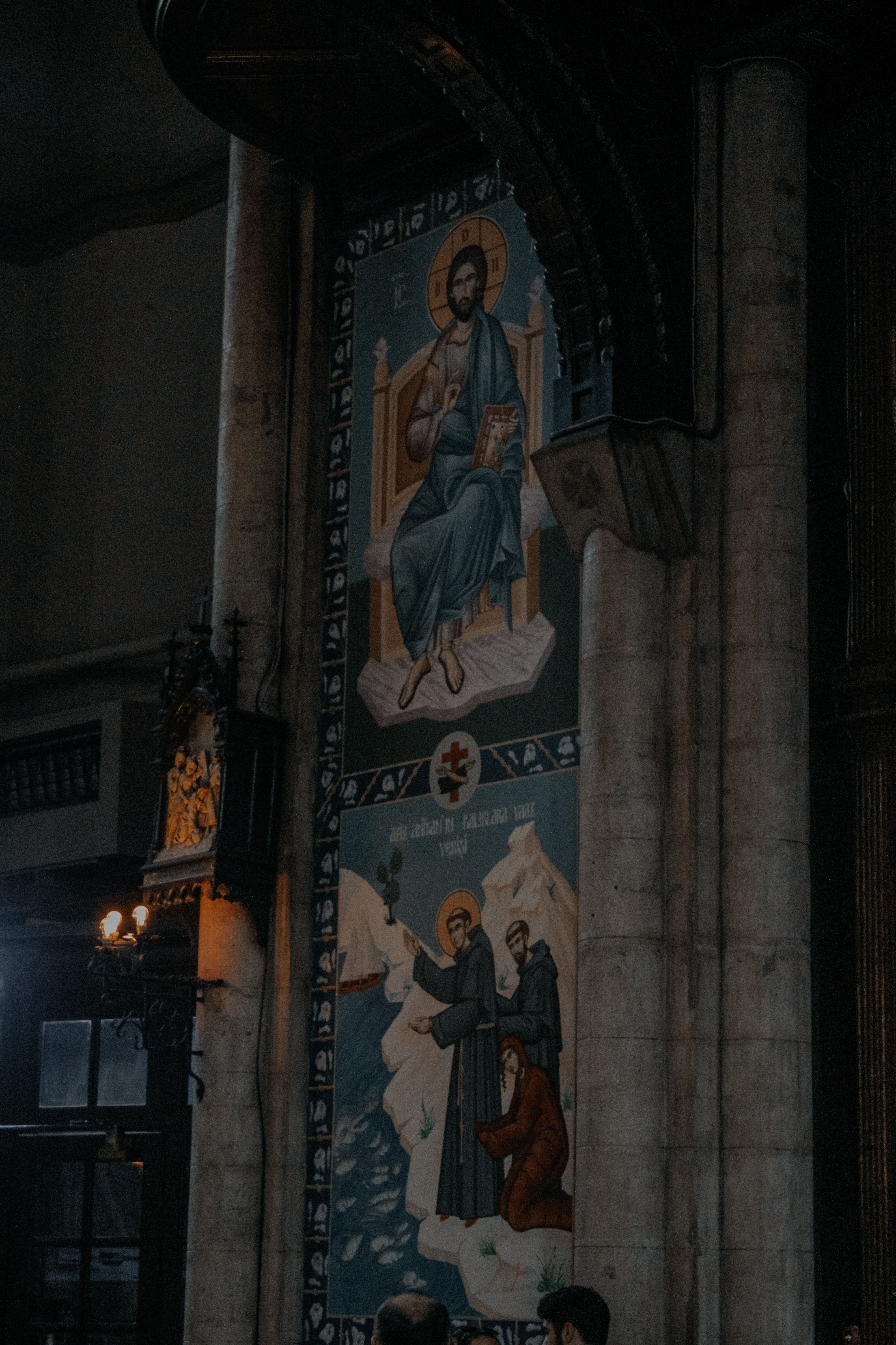 Religious Icon in the St. Anthony of Padua Church in Istanbul, Turkey ...
