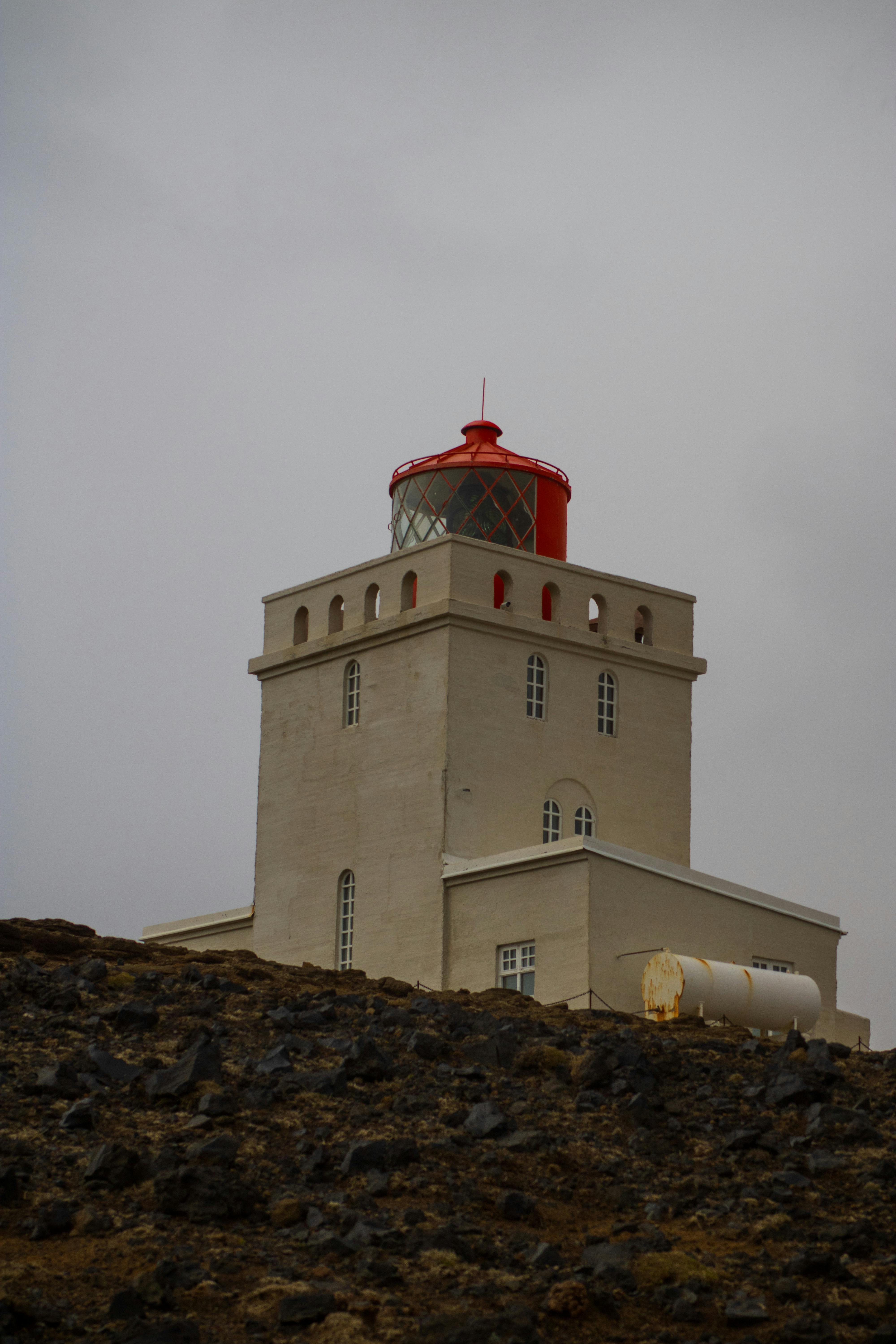 Orange Lighthouse · Free Stock Photo