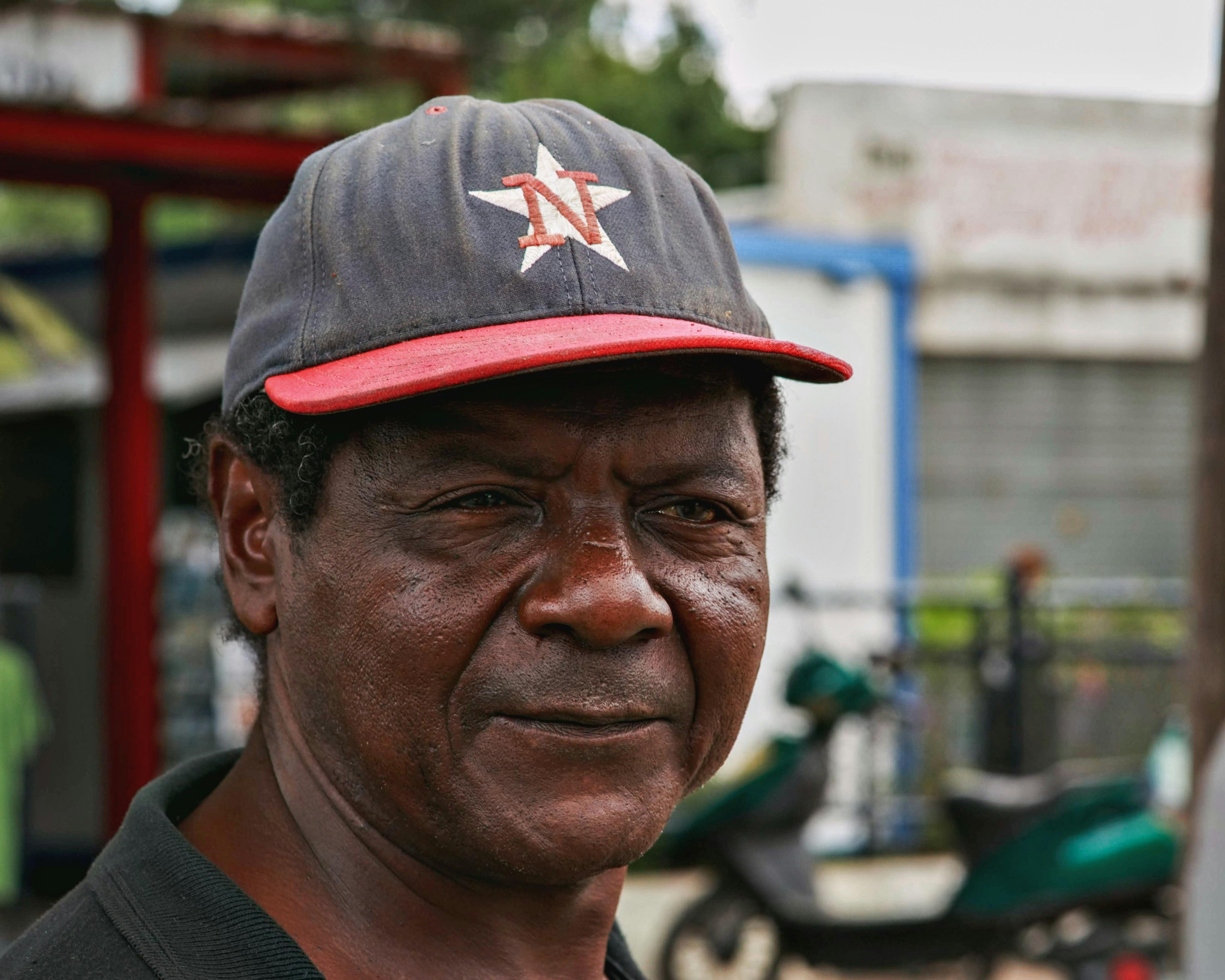 Face of Man Wearing Cap · Free Stock Photo