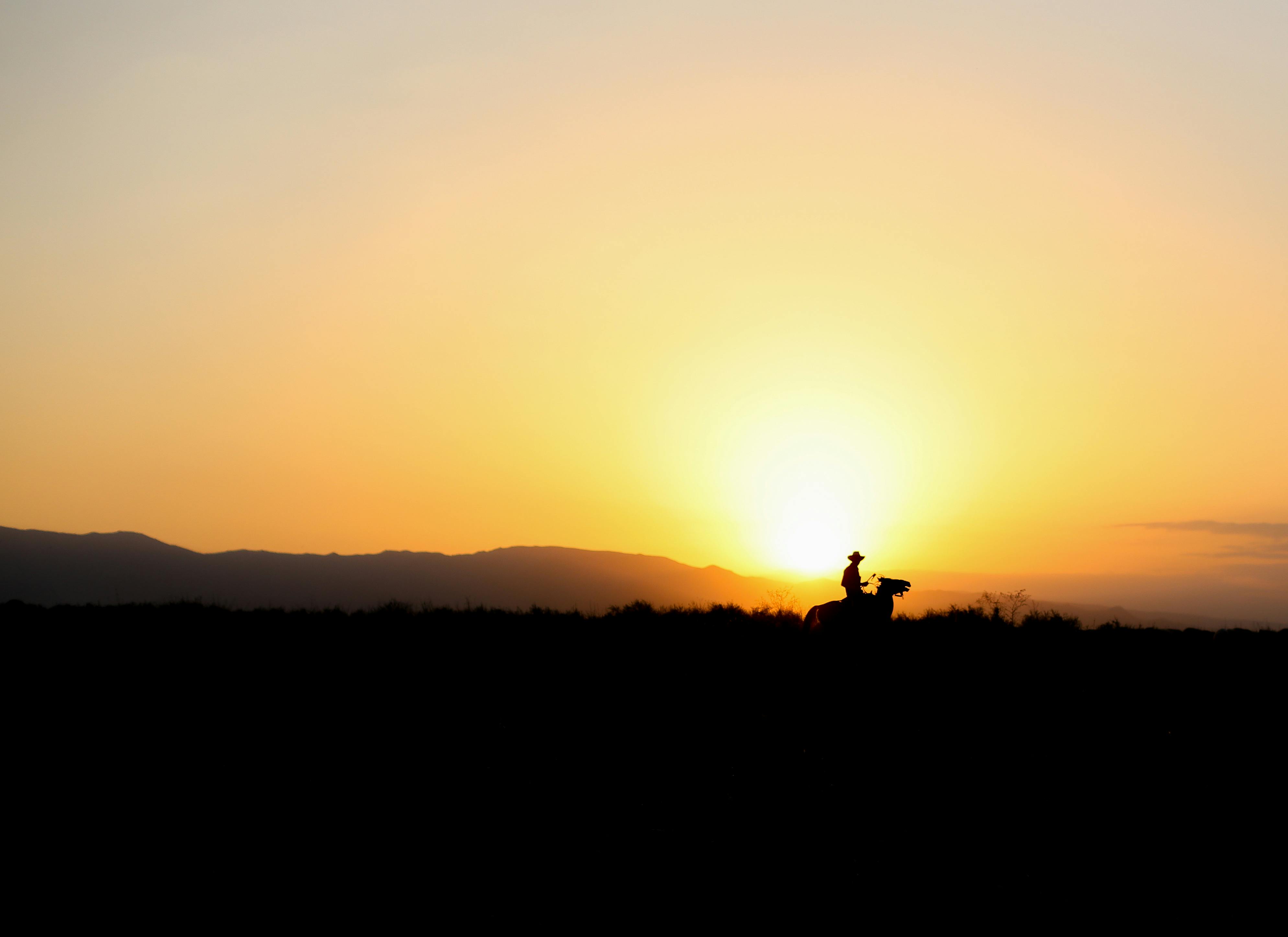 Horse Riding Sunset Photos, Download The BEST Free Horse Riding Sunset ...