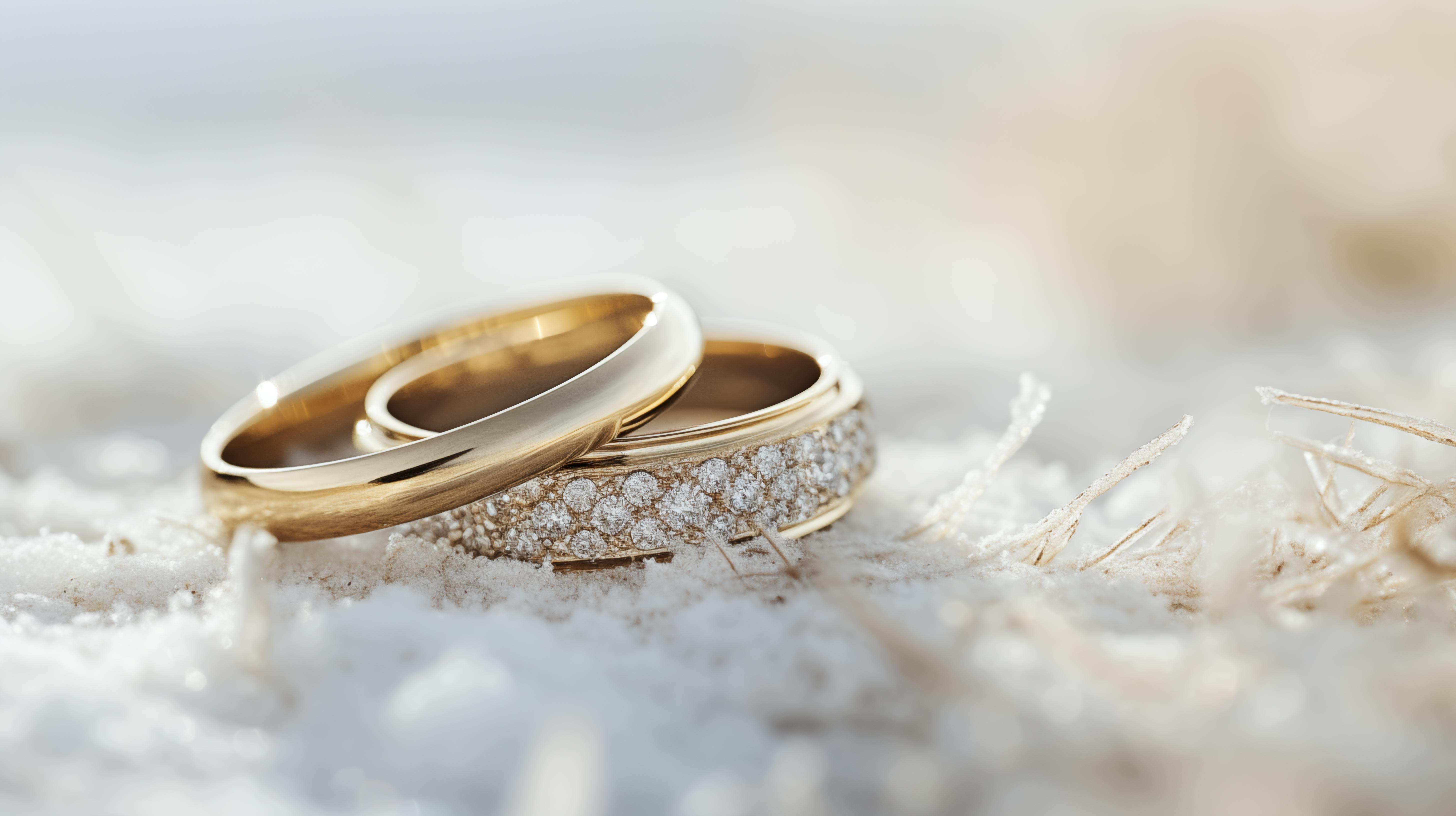 Wedding rings · Free Stock Photo