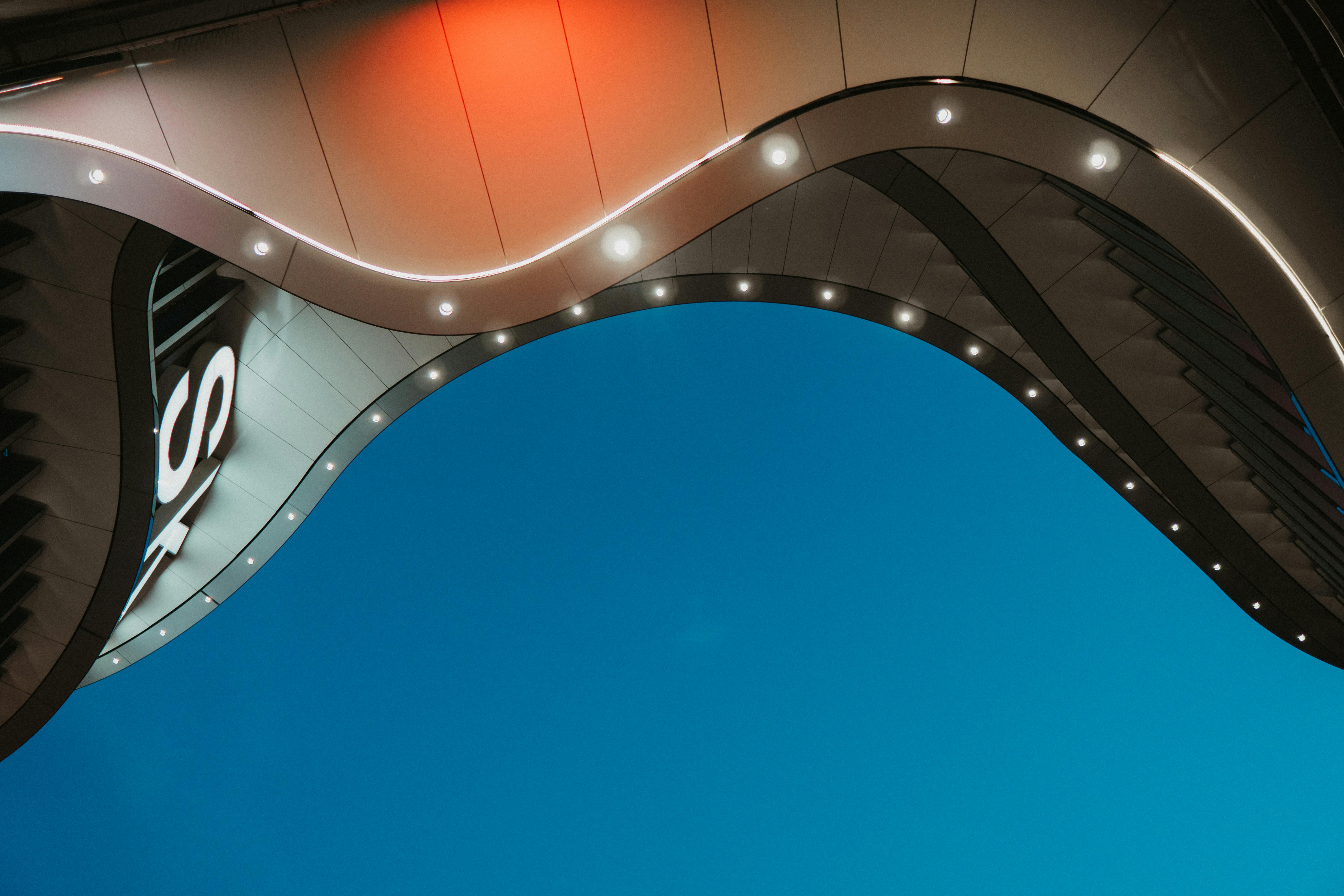 Low Angle View of Modern Building · Free Stock Photo