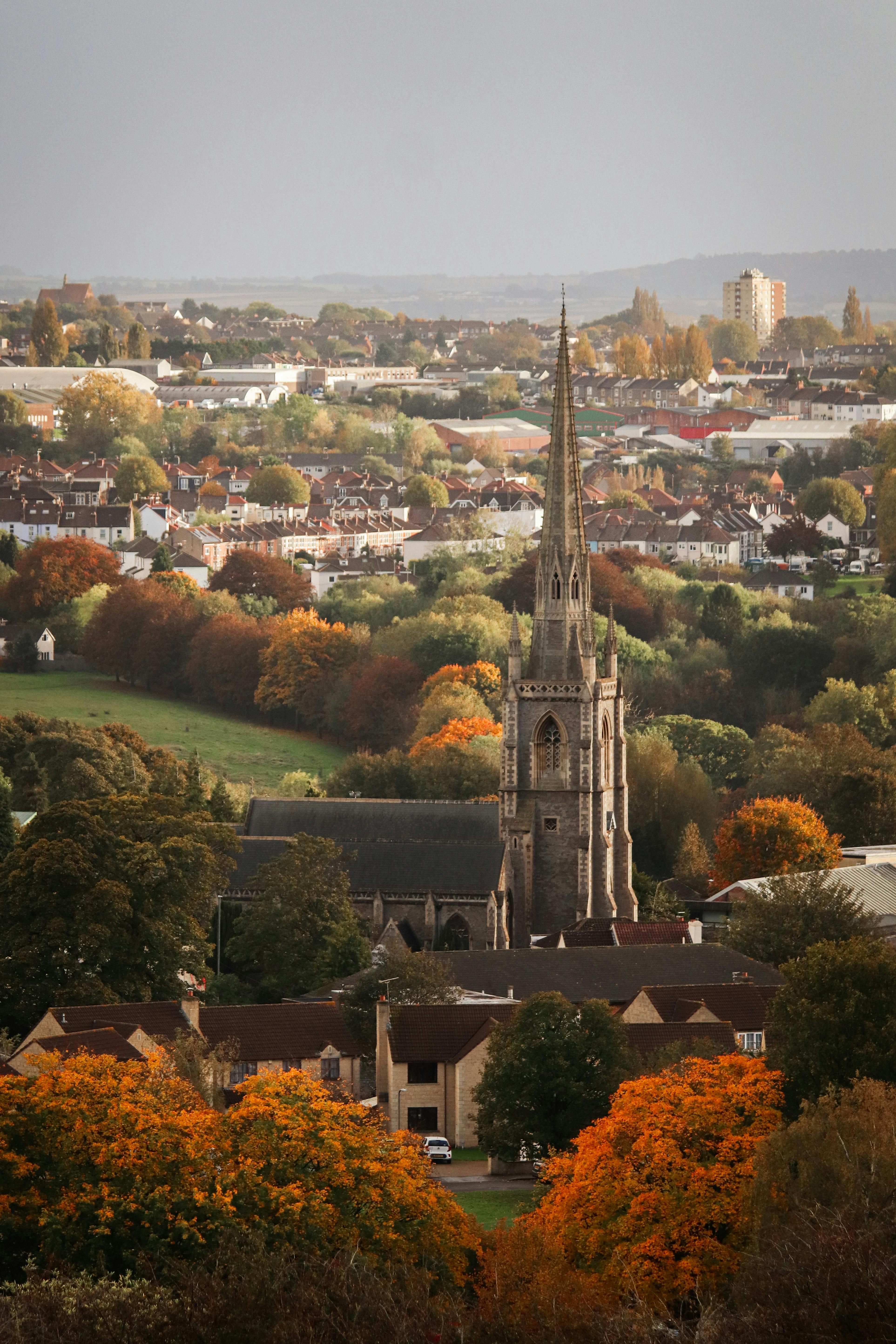 View of the Church of Holy Trinity, Stapleton, Bristol, England · Free ...