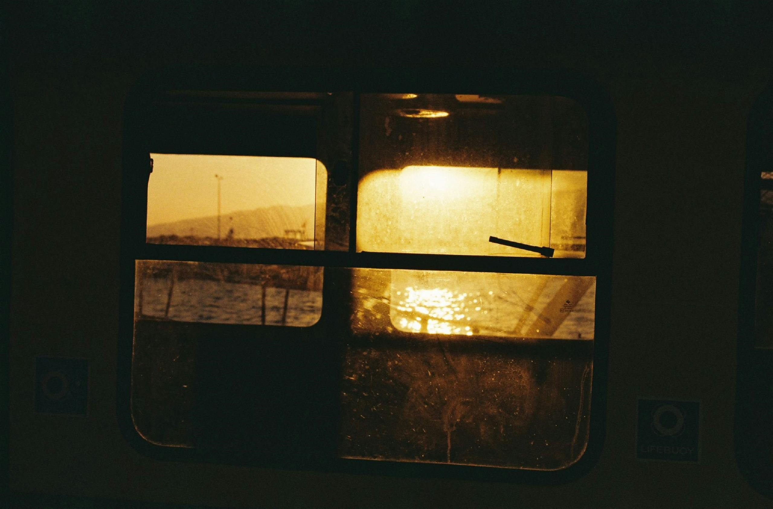 Vintage Train Window · Free Stock Photo
