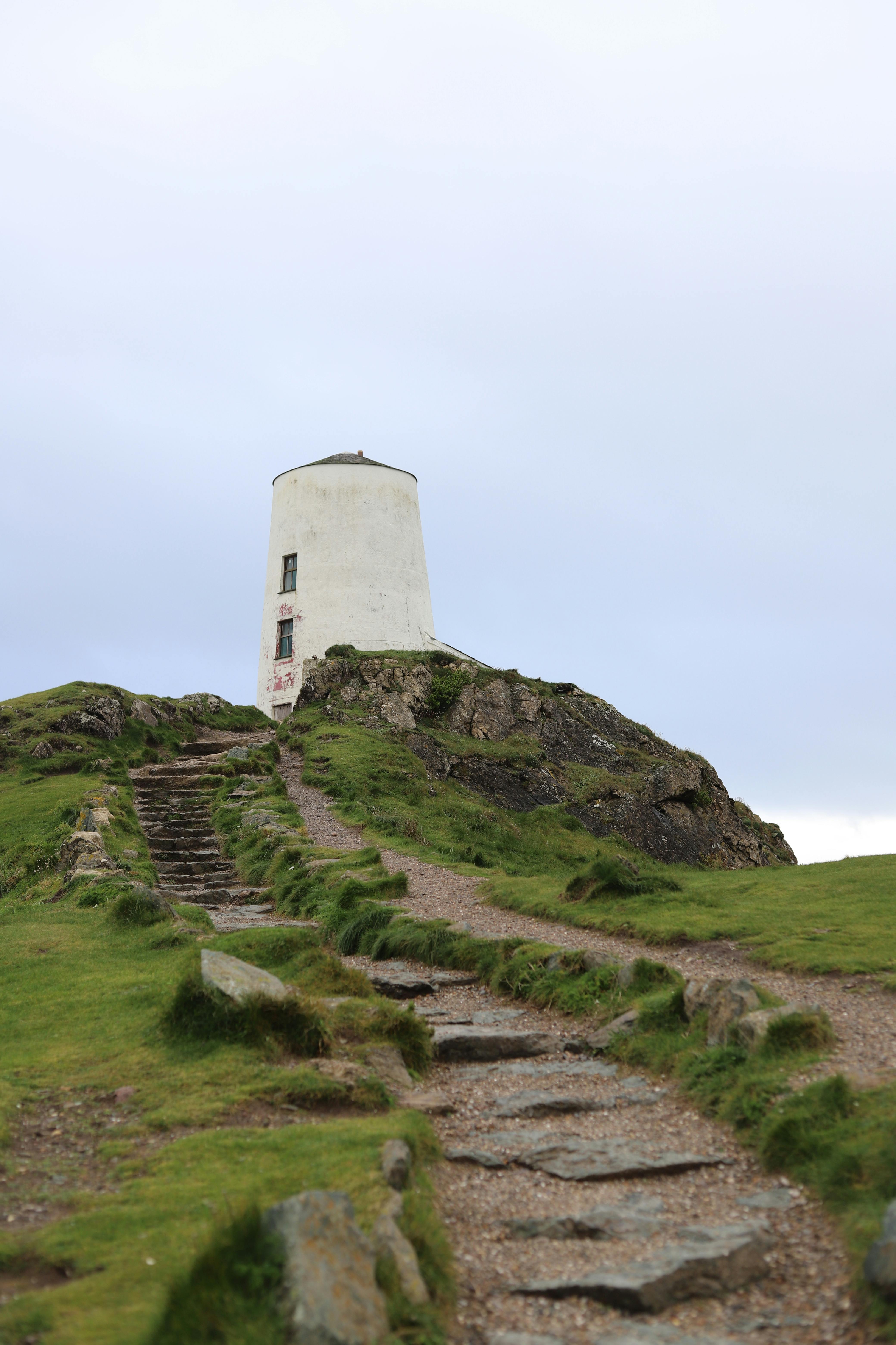 Stairs towards Lighthouse on Hill · Free Stock Photo