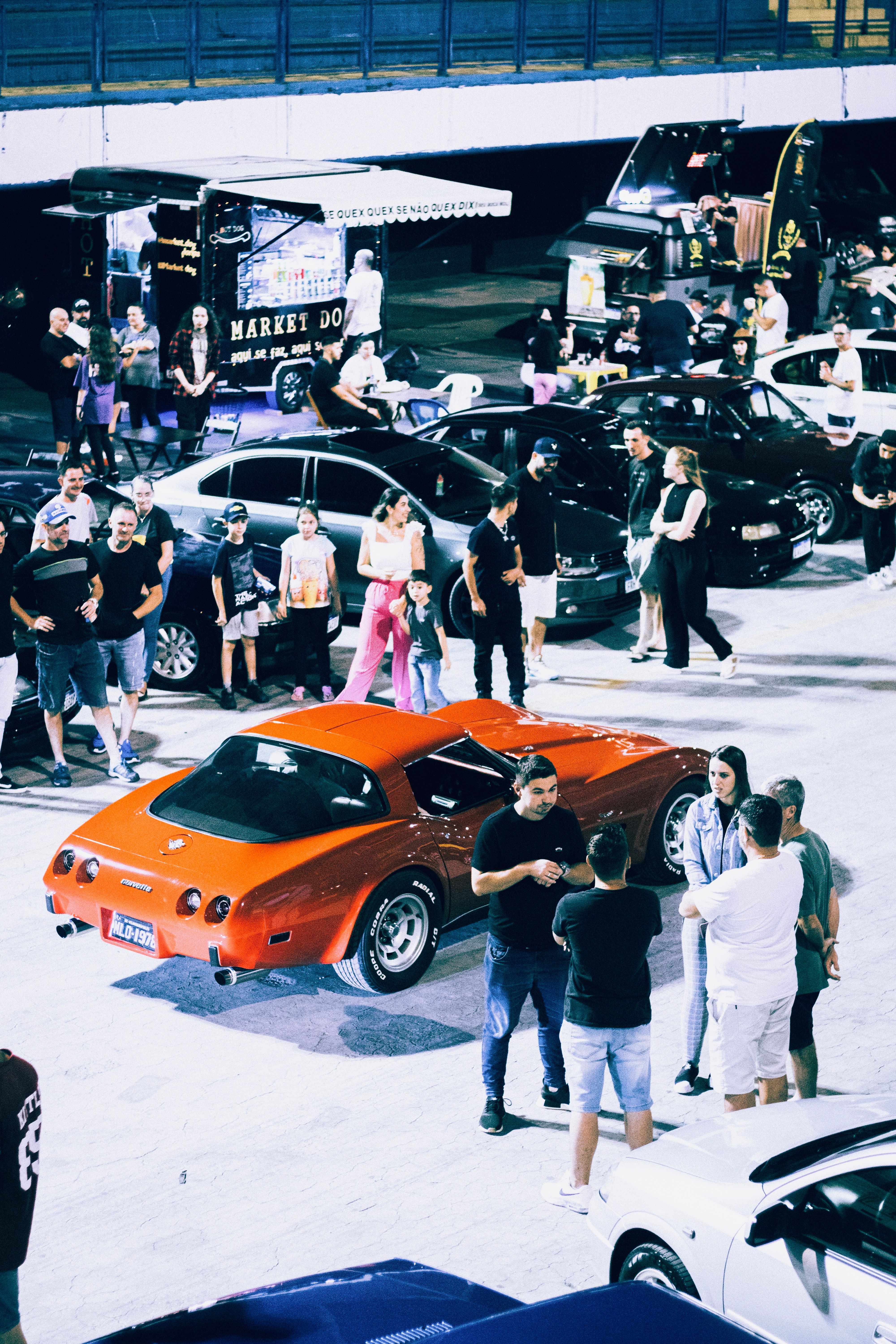 People on Classic Cars Exhibition · Free Stock Photo