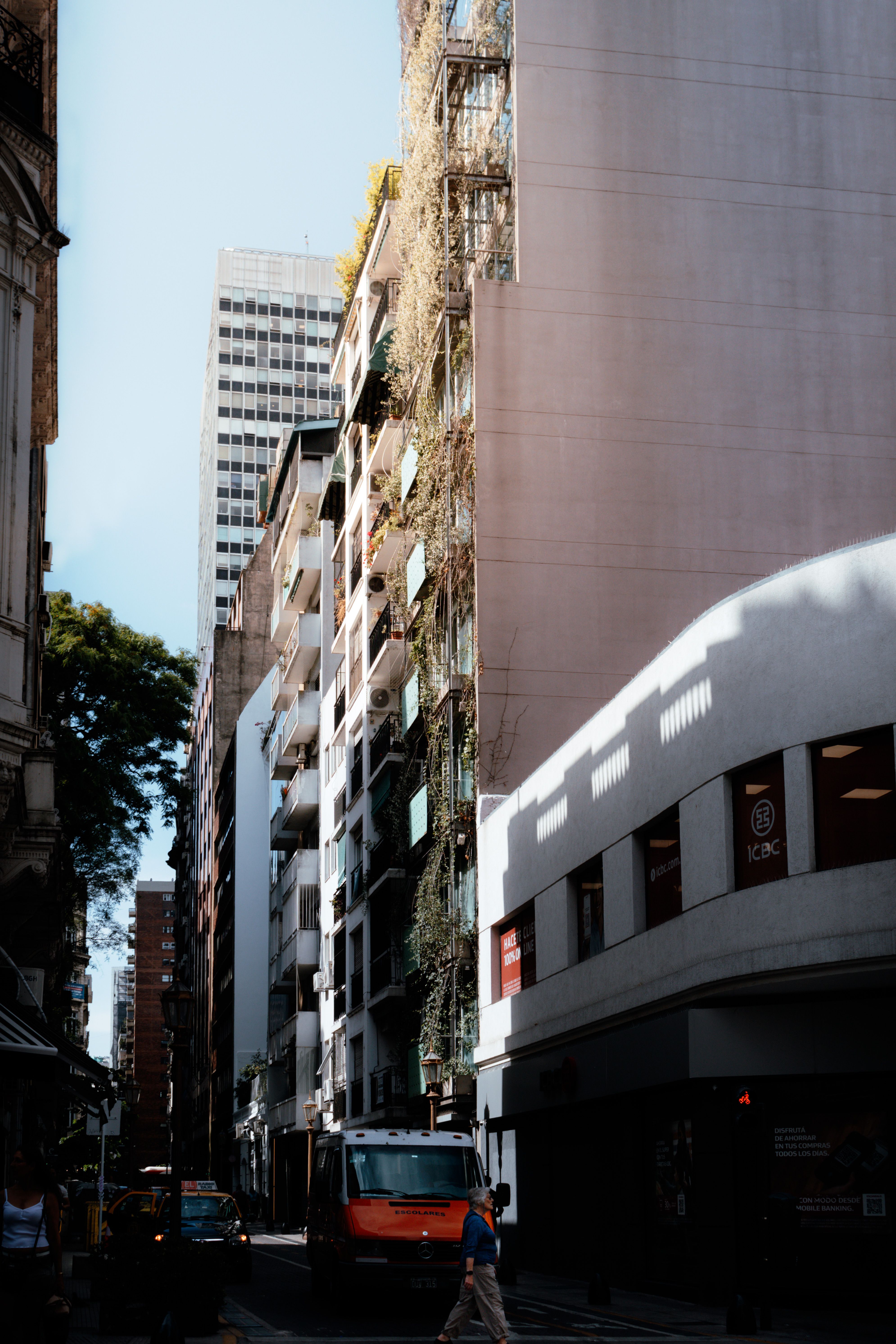 Buildings around Street in Town · Free Stock Photo