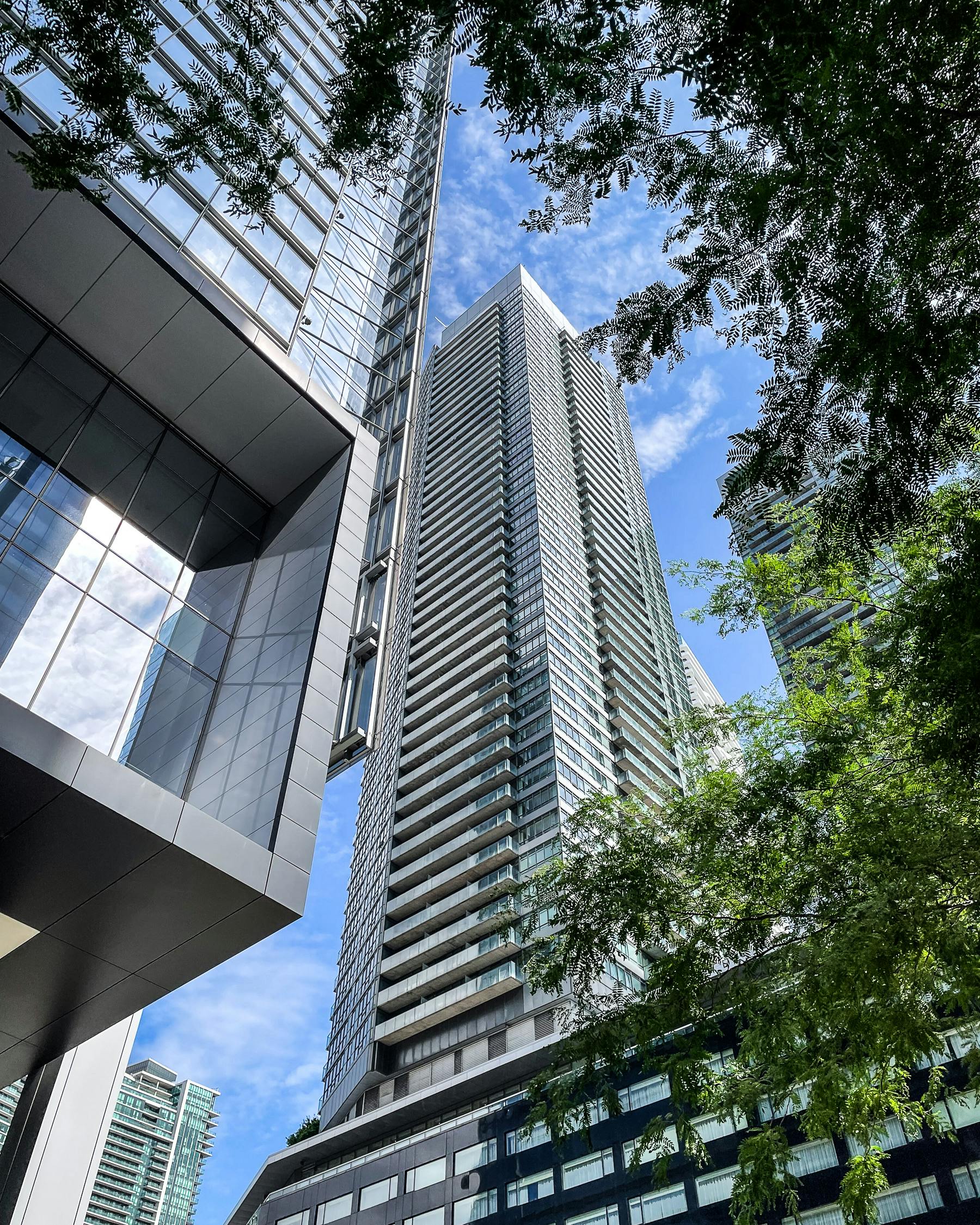 Worm's Eye View Architectural Photography of High Rise Building · Free ...