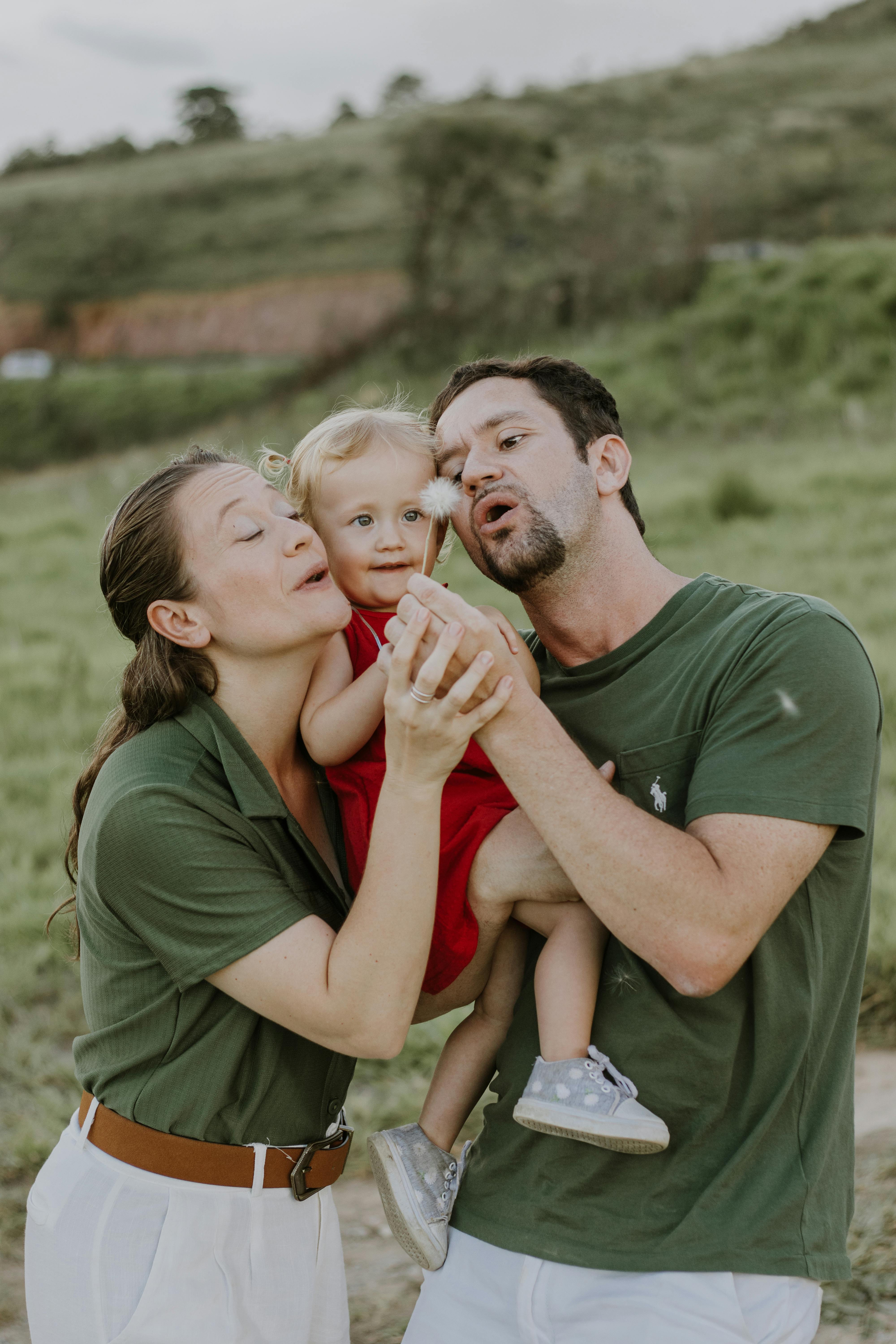 Family Together in Countryside · Free Stock Photo
