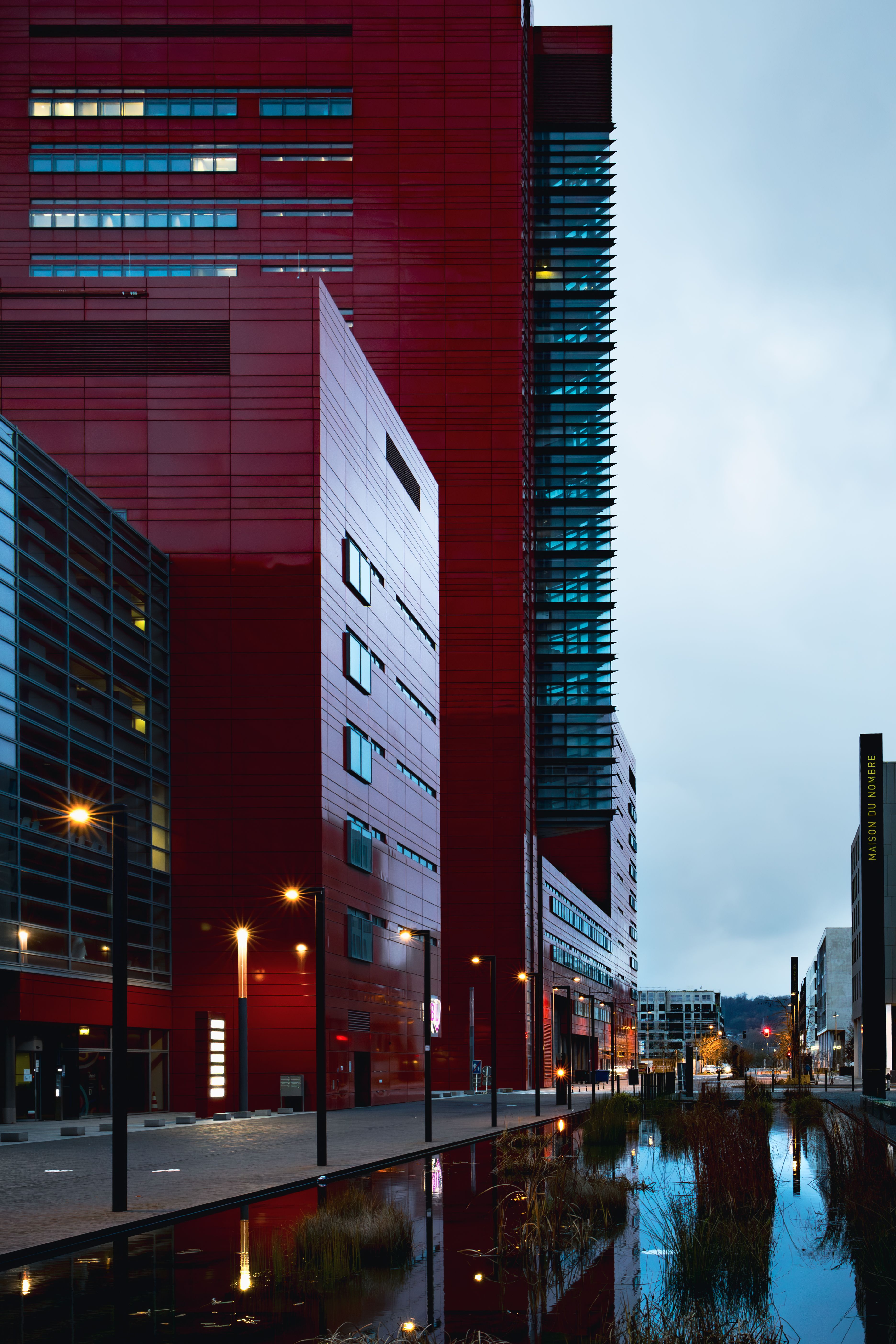 Modern Building of University of Luxembourg · Free Stock Photo