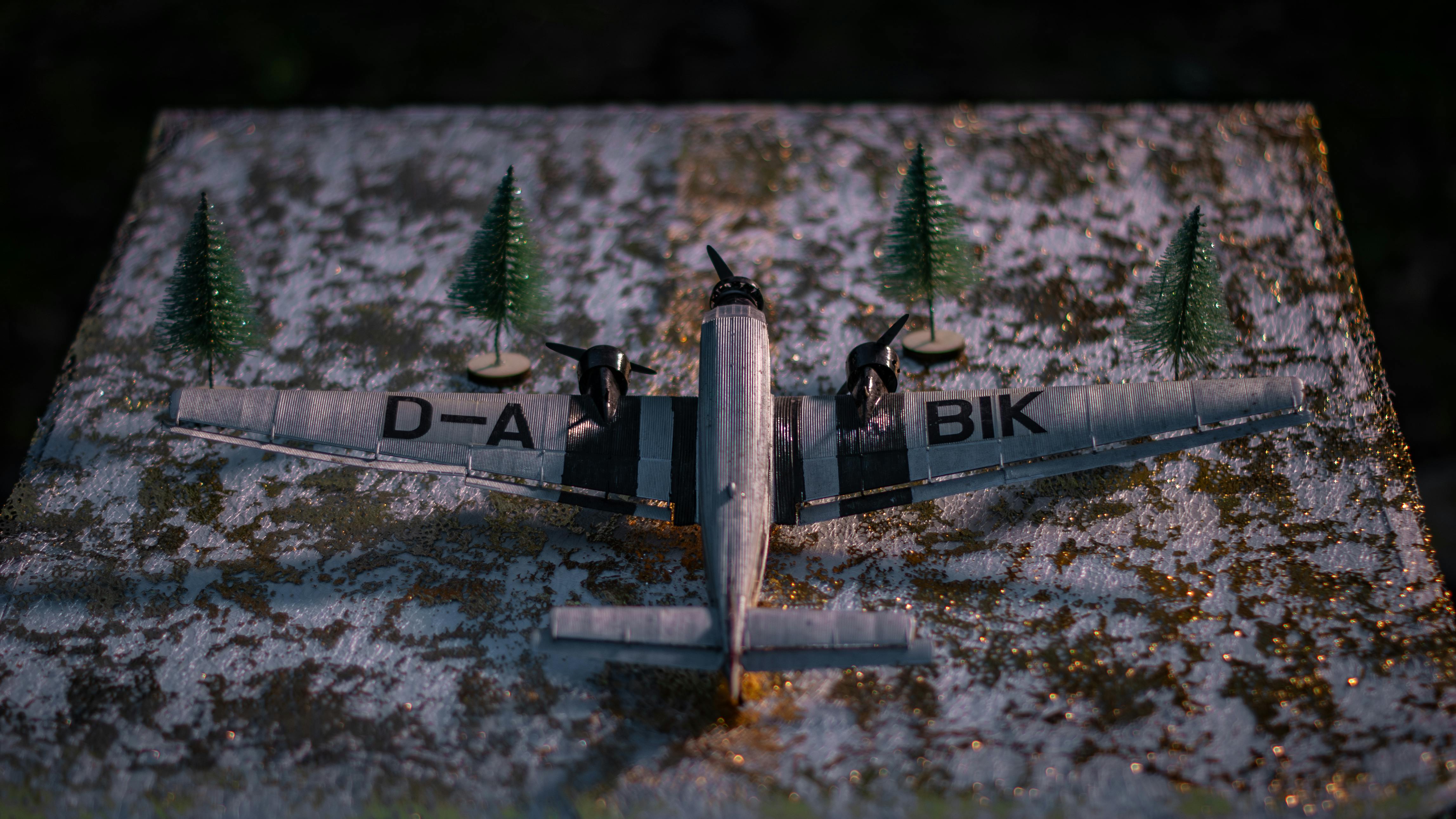 Miniature of a Plane · Free Stock Photo