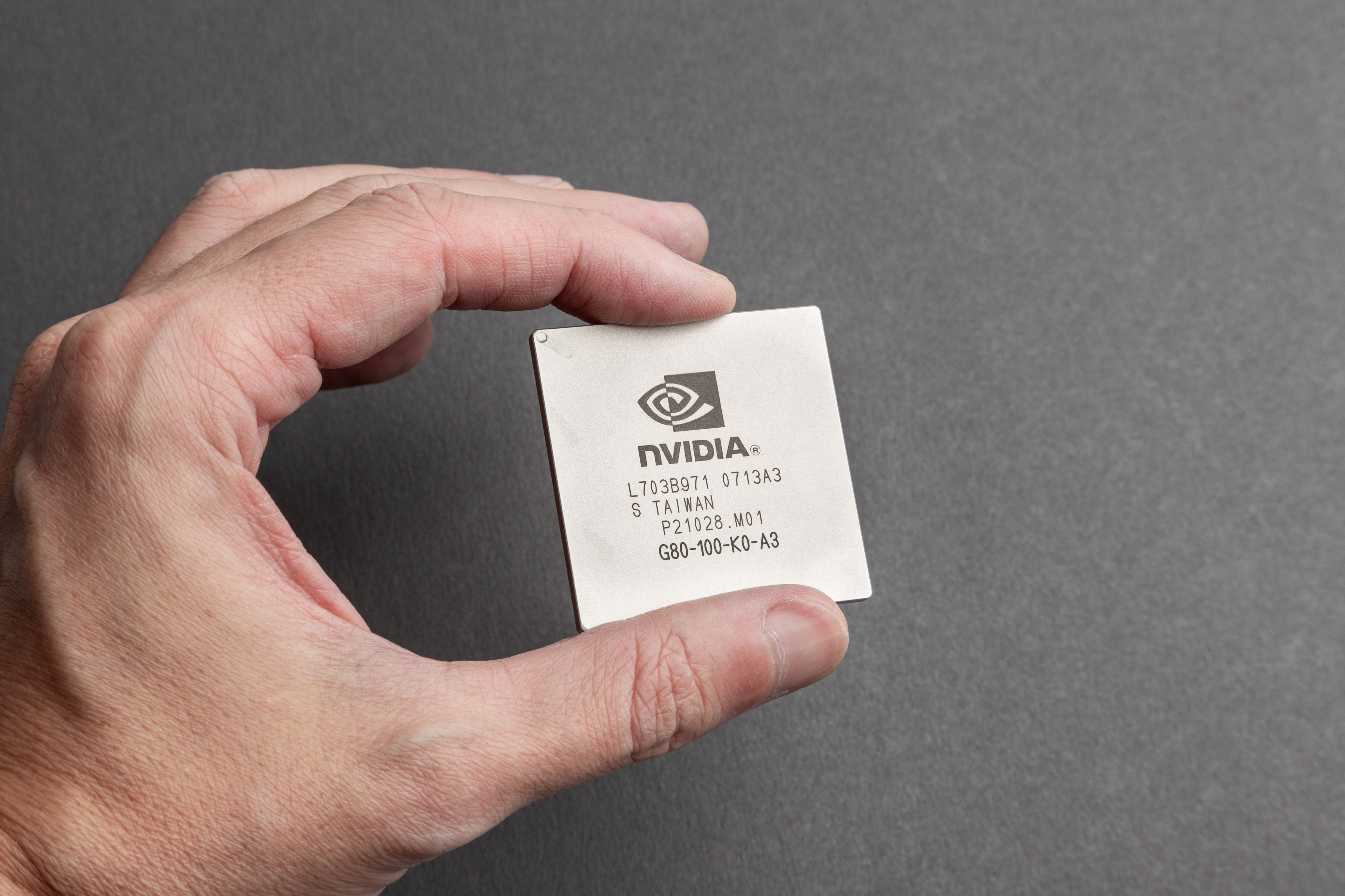 Nvidia graphics processing unit · Free Stock Photo