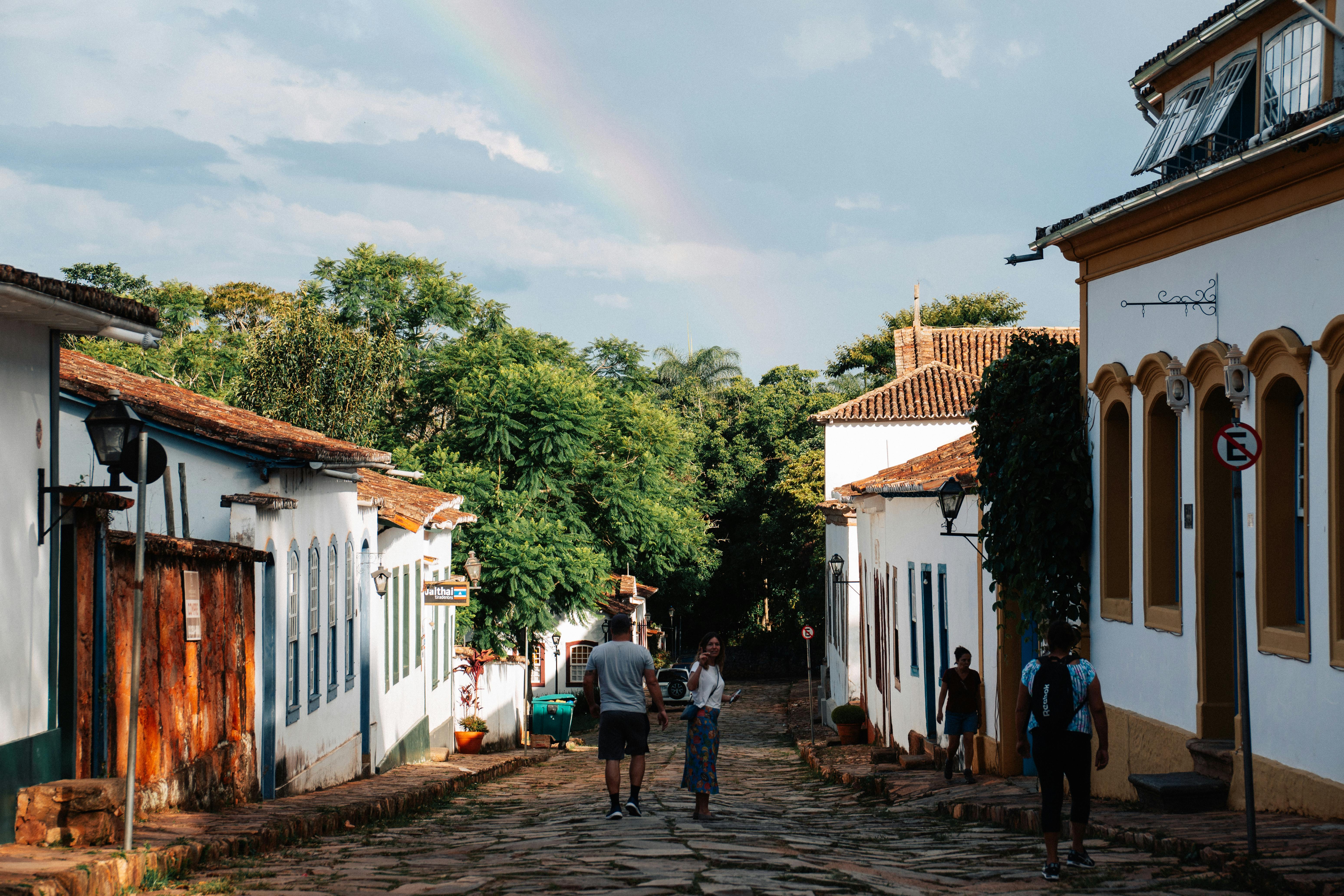 Cobblestone Street in Tiradentes in Brazil · Free Stock Photo
