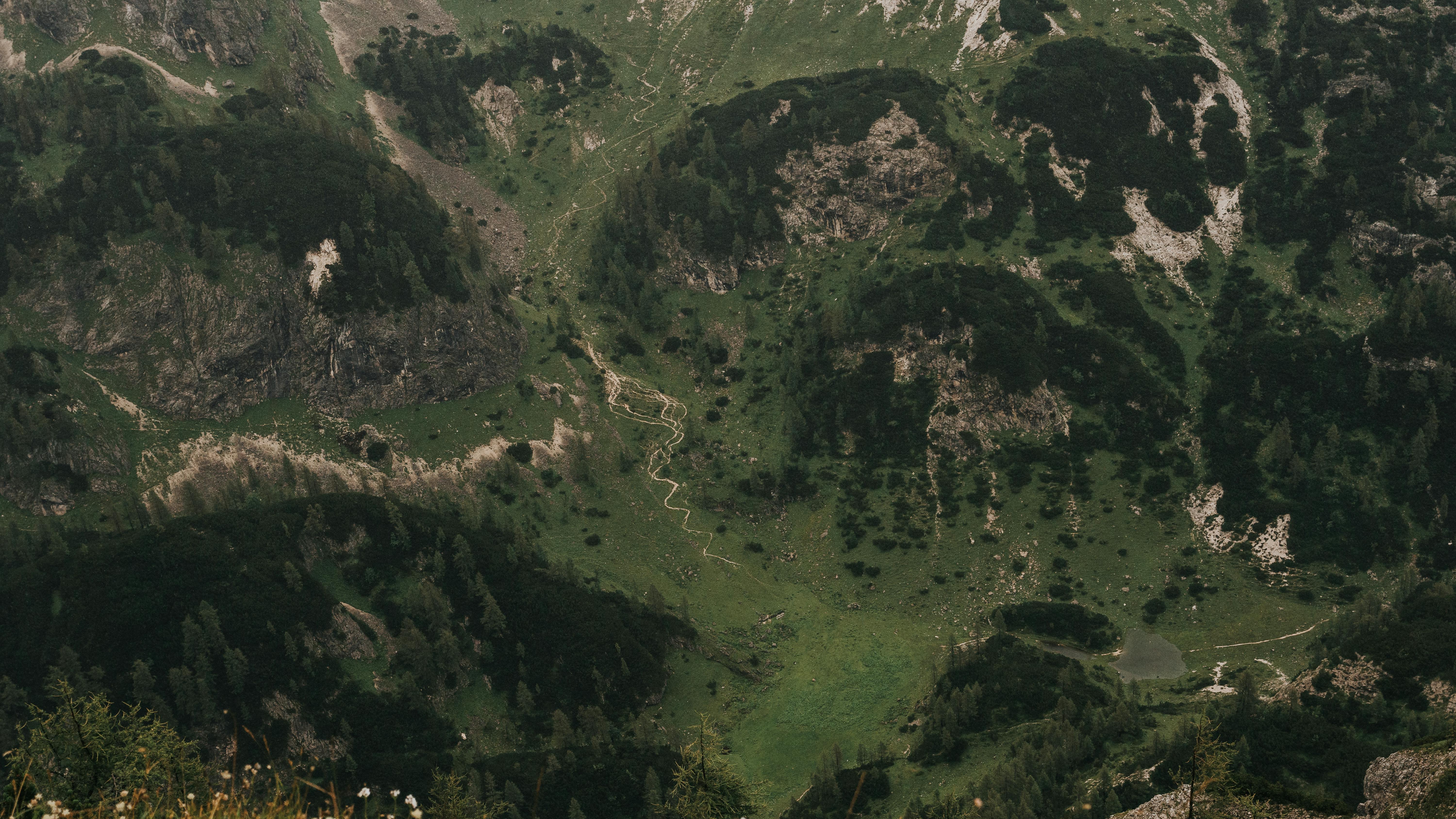 Rocky Mountain Valley Seen From Above · Free Stock Photo