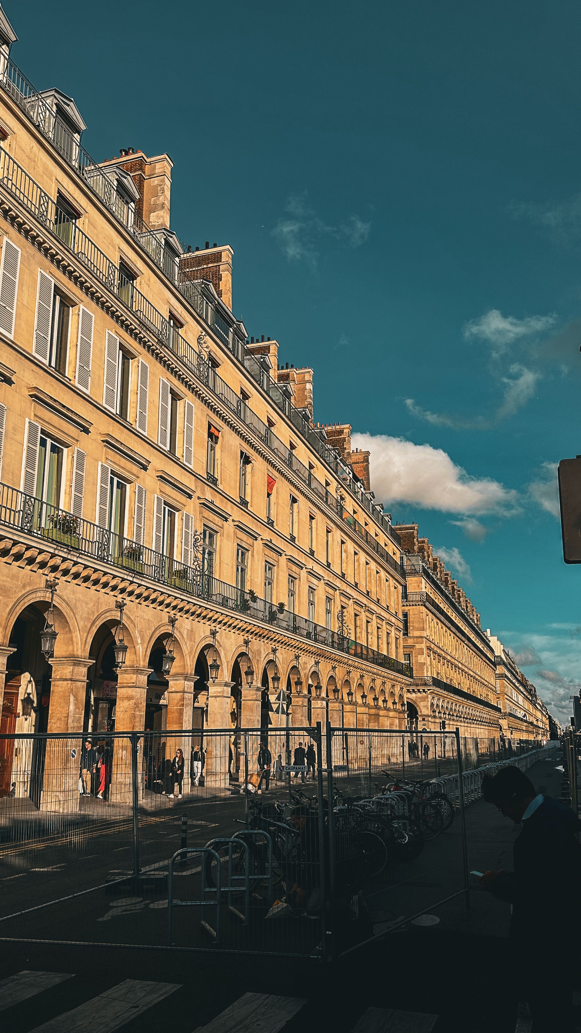 Bicycle Racks in the Middle of the Street · Free Stock Photo