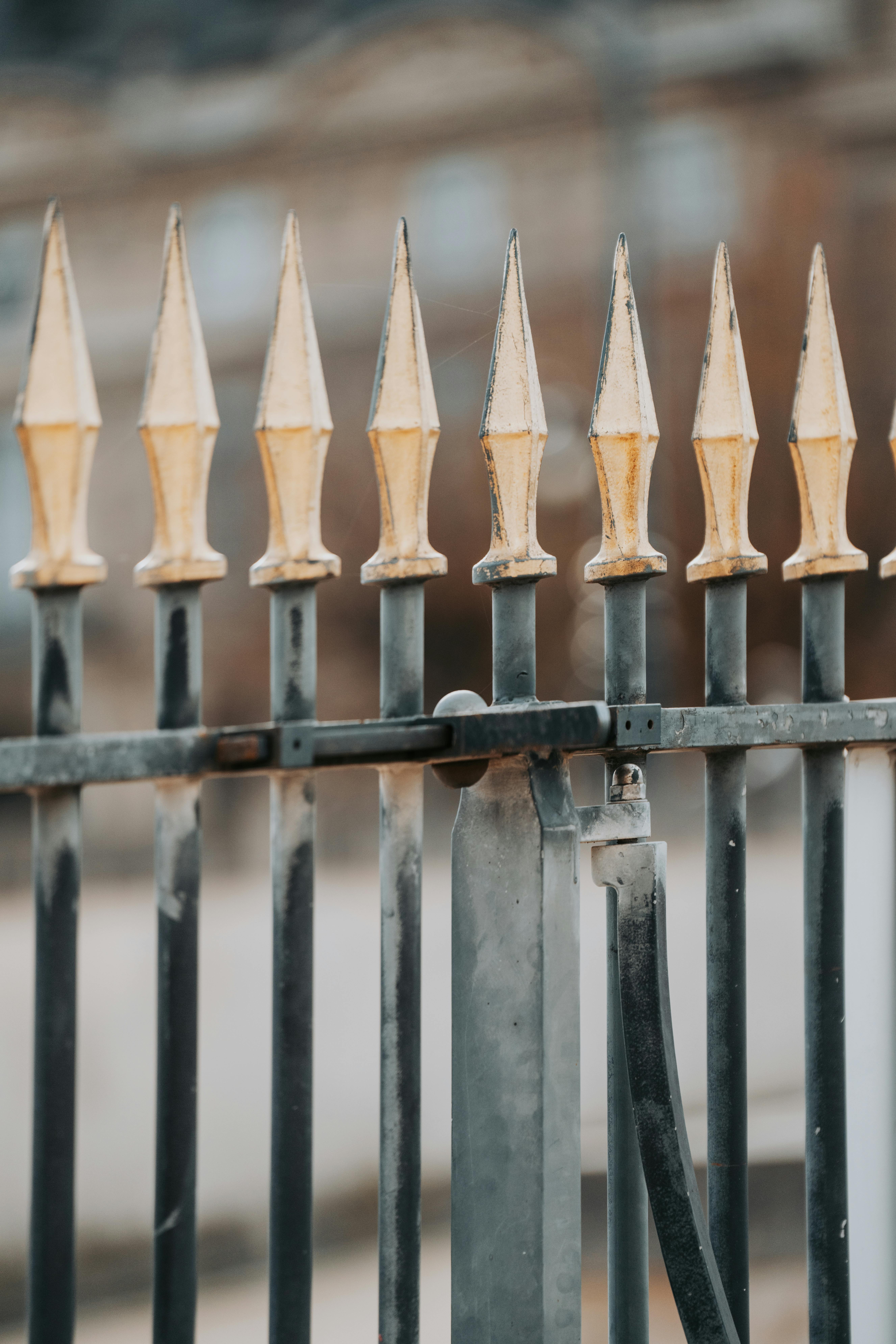 Sharp Bars on Fence · Free Stock Photo