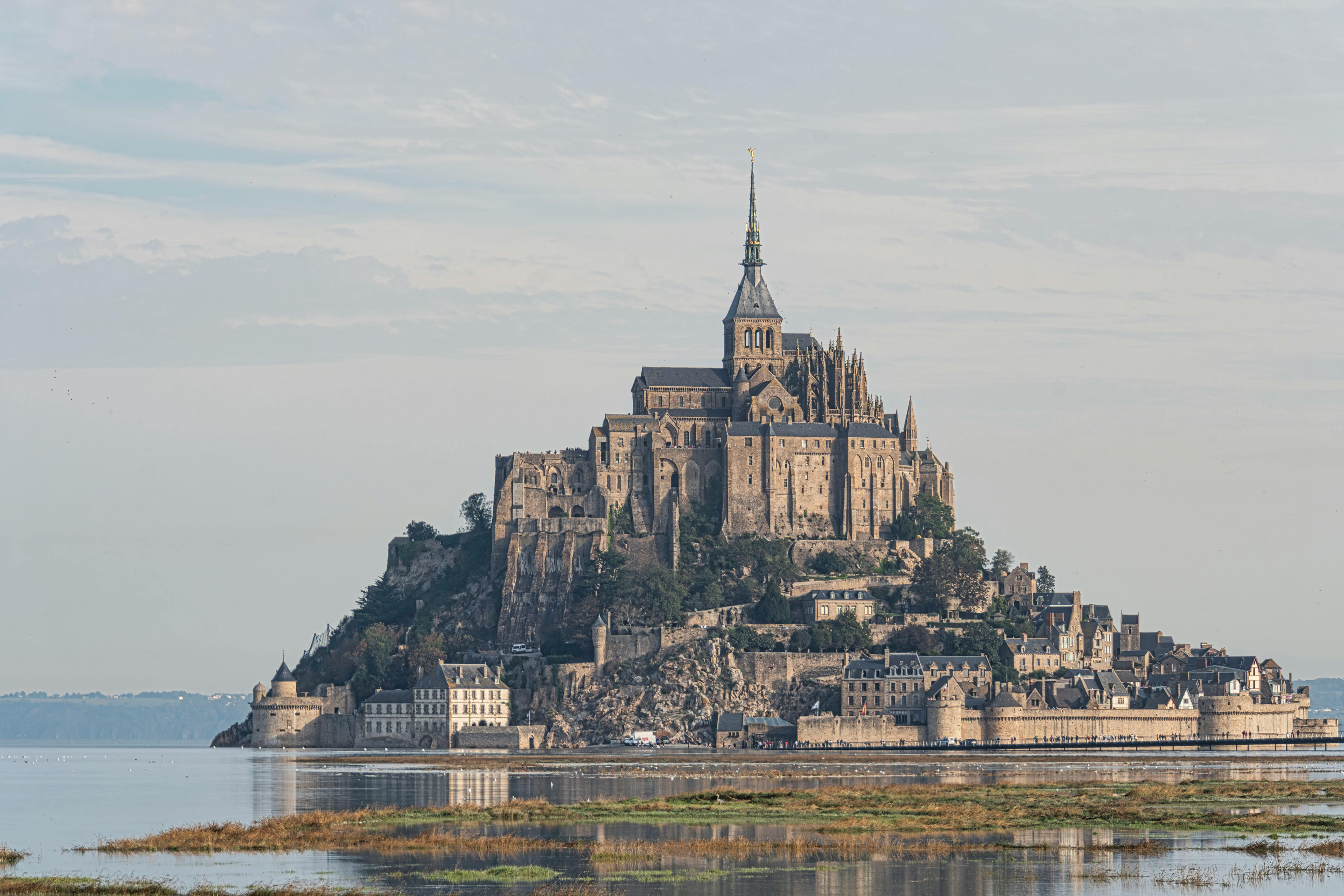 Mont Saint Michel Abbey · Free Stock Photo