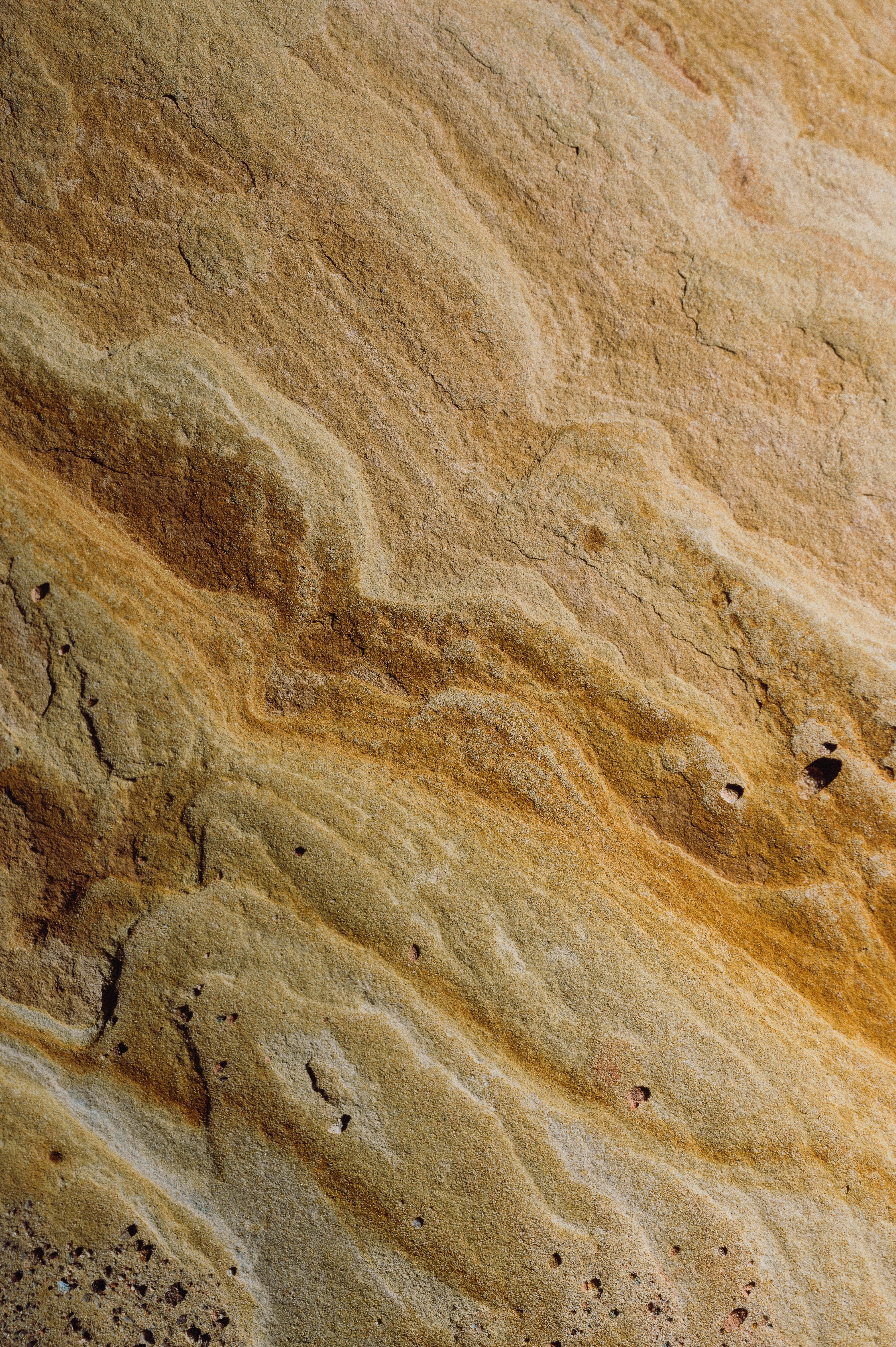 Sandstone in a Cave · Free Stock Photo