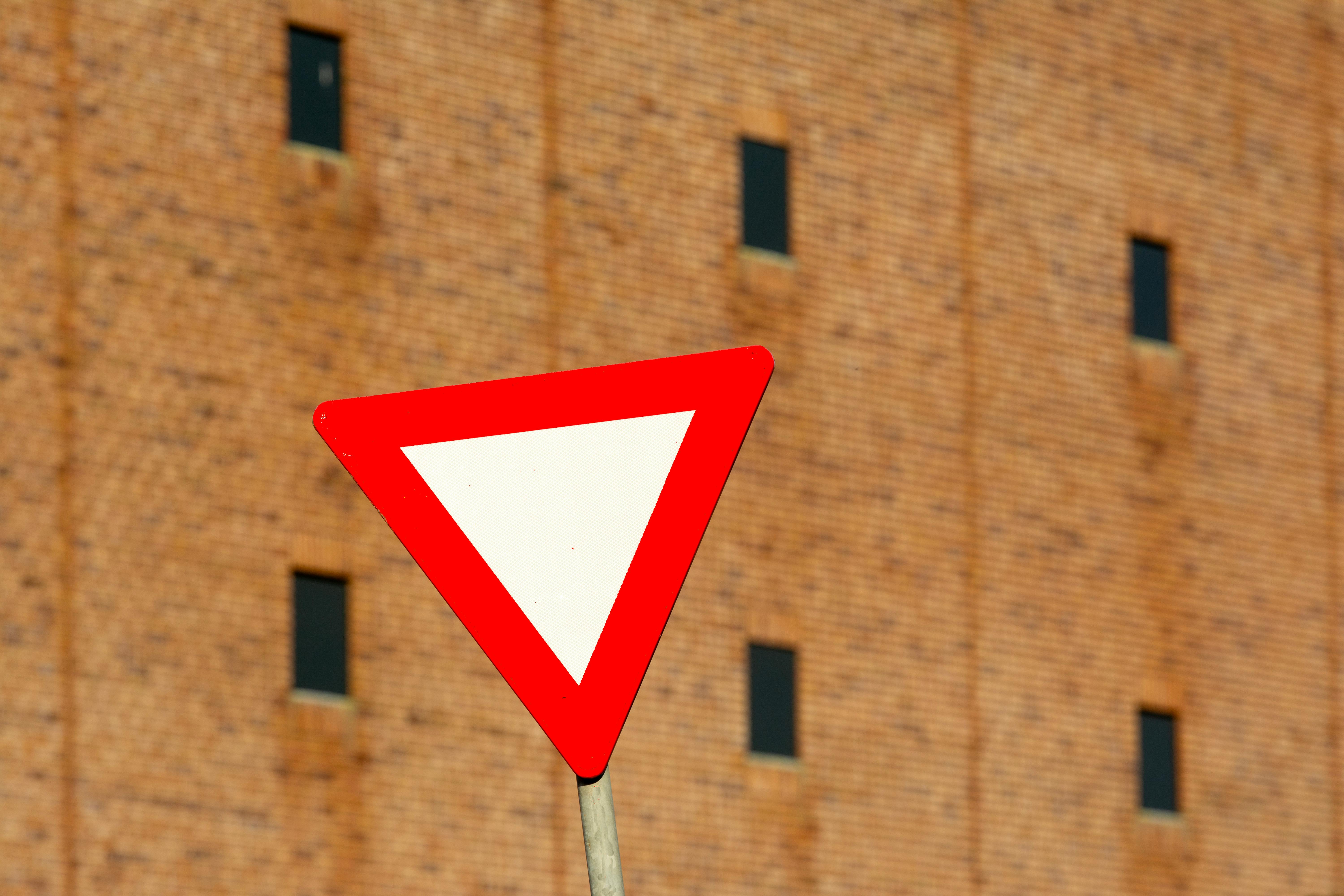 Yield Road Sign · Free Stock Photo