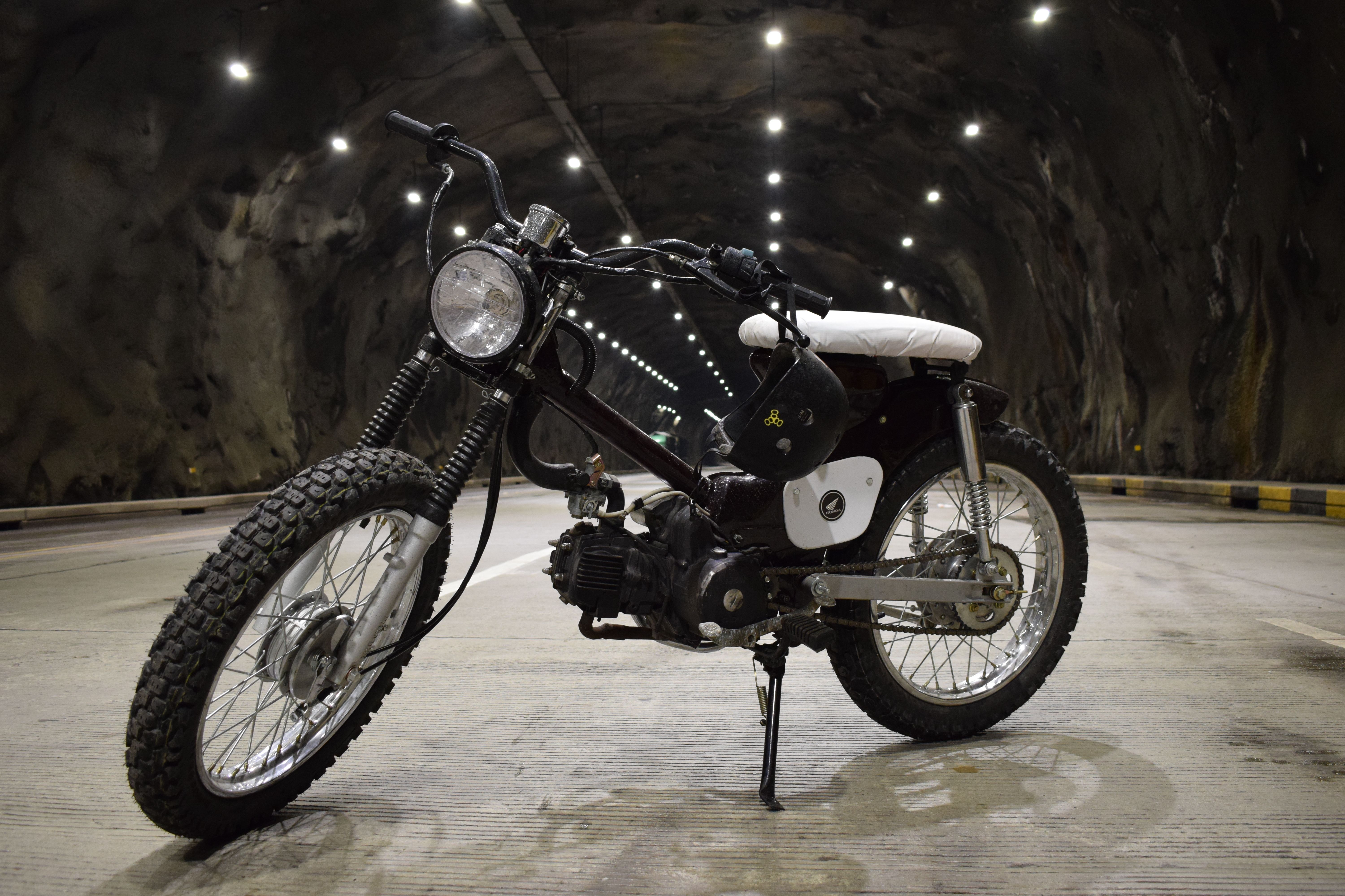 Motorcycle Lying on the Road · Free Stock Photo