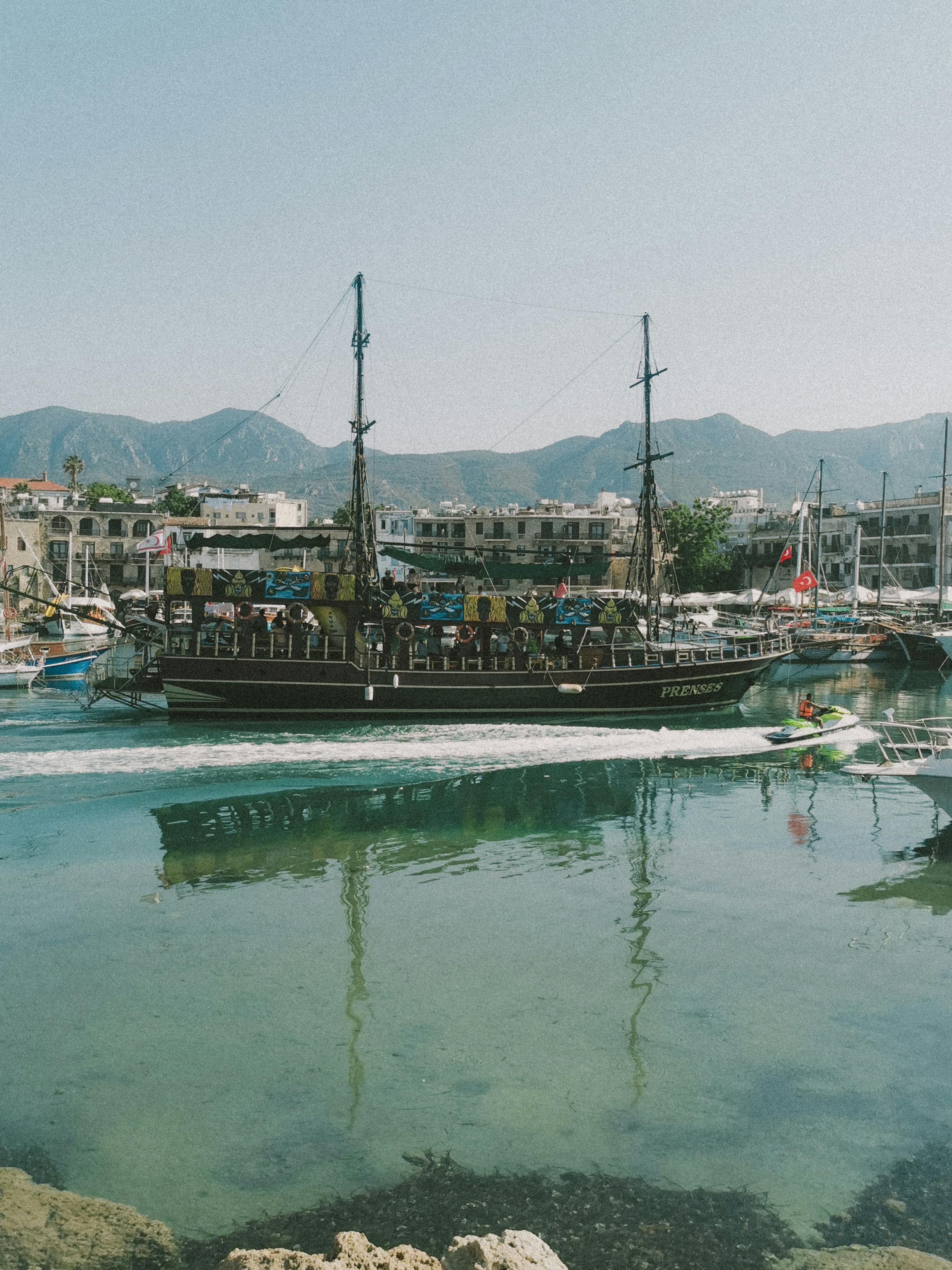 Ship in a Harbor in Cyprus · Free Stock Photo
