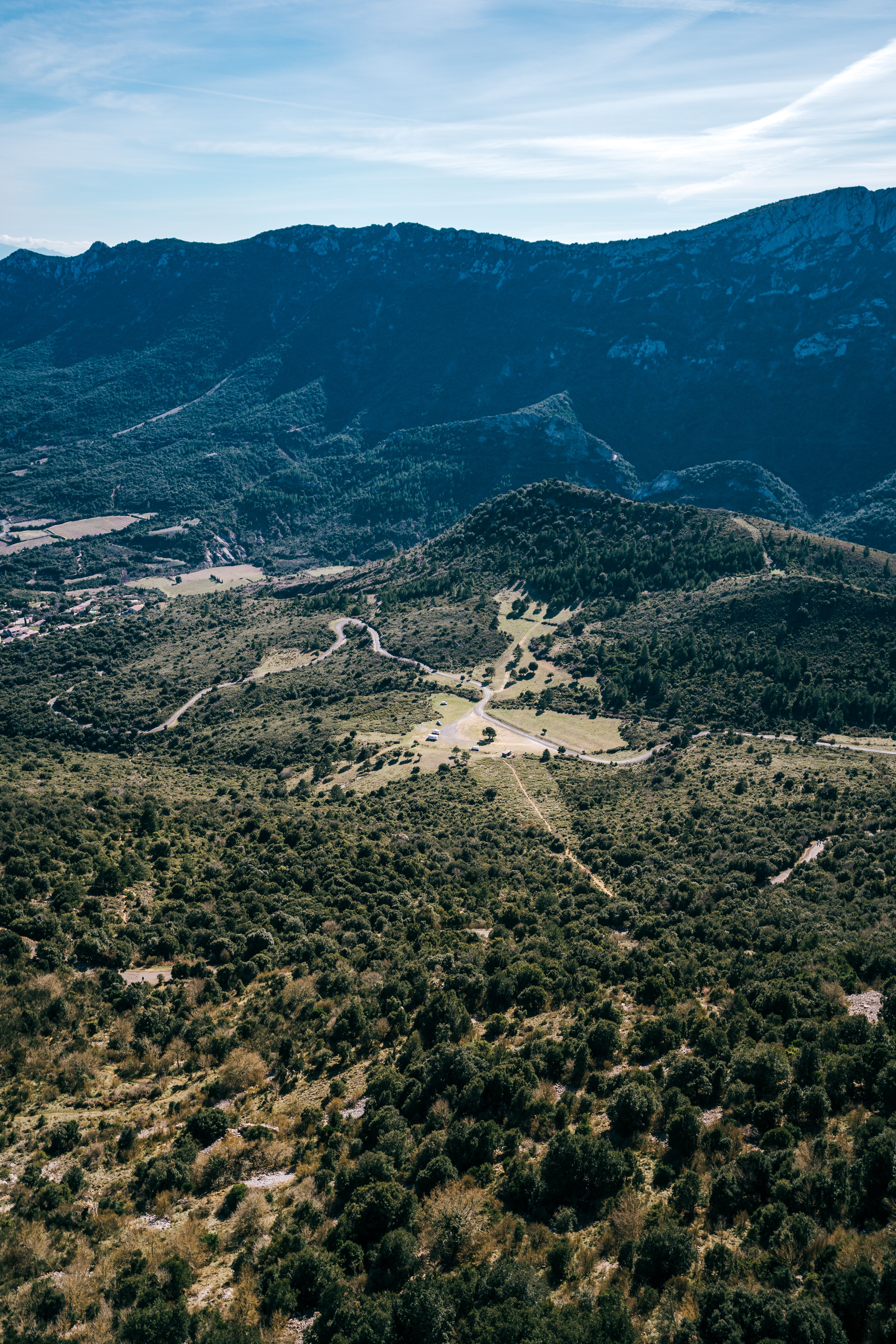 Aerial View of Scenic Valley · Free Stock Photo