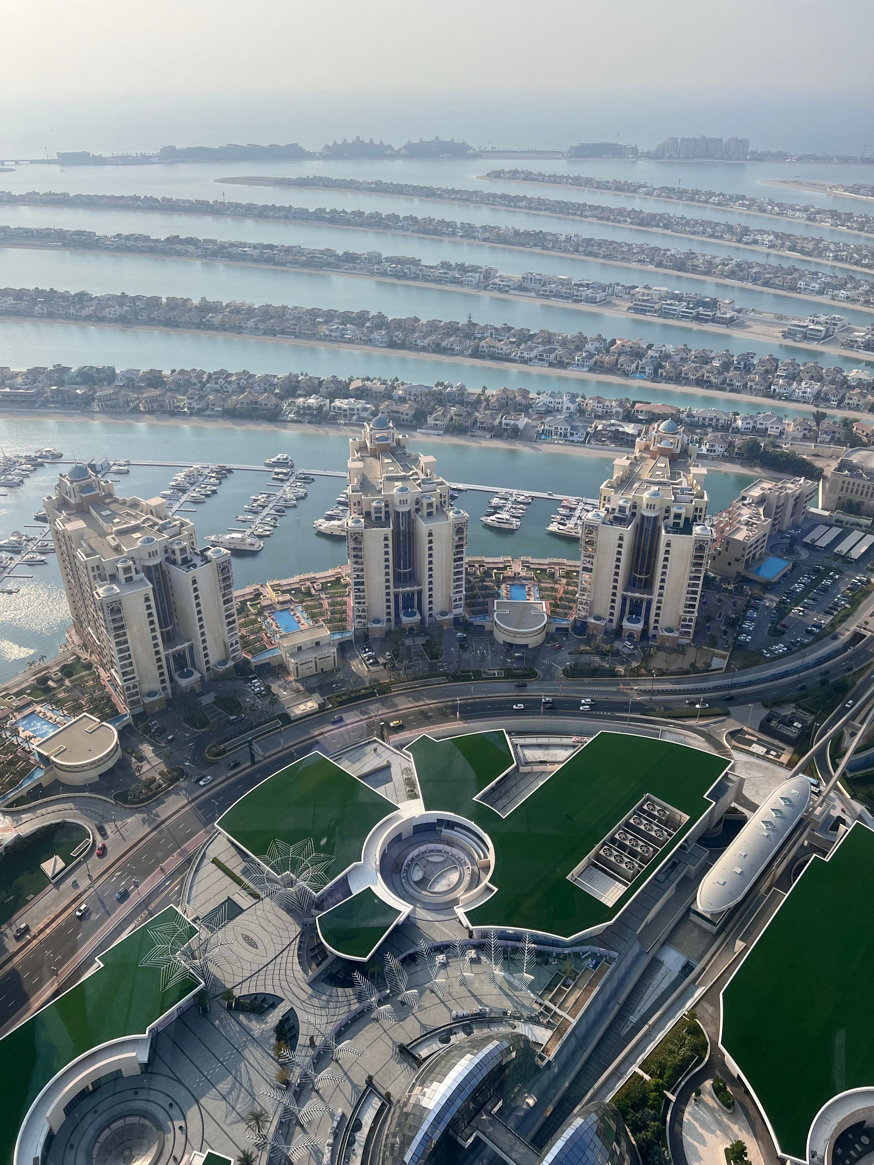 Aerial Photo of Dubai Palm Jumeirah · Free Stock Photo