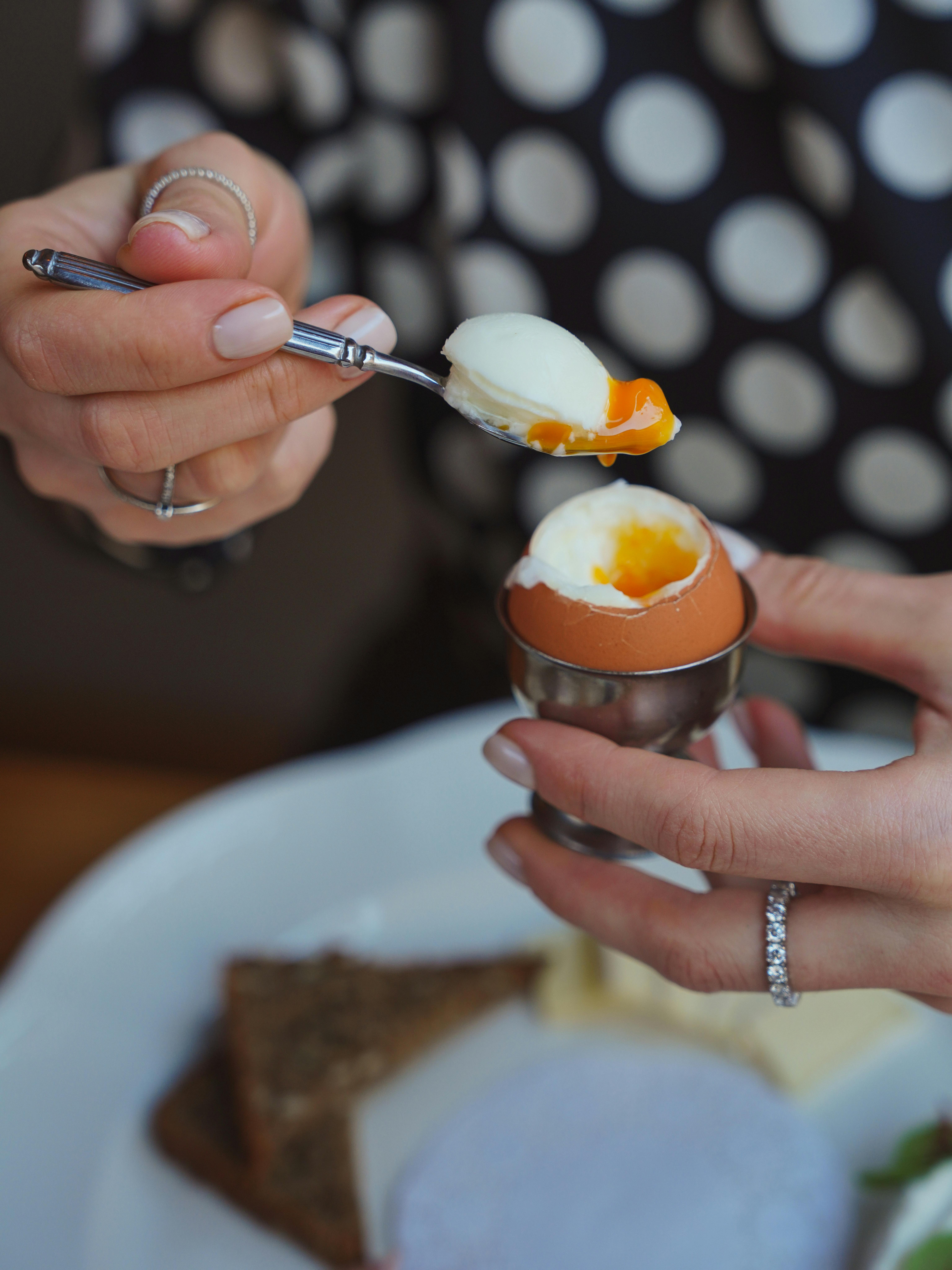 Orange Ceramic Devilled Egg Stand · Free Stock Photo