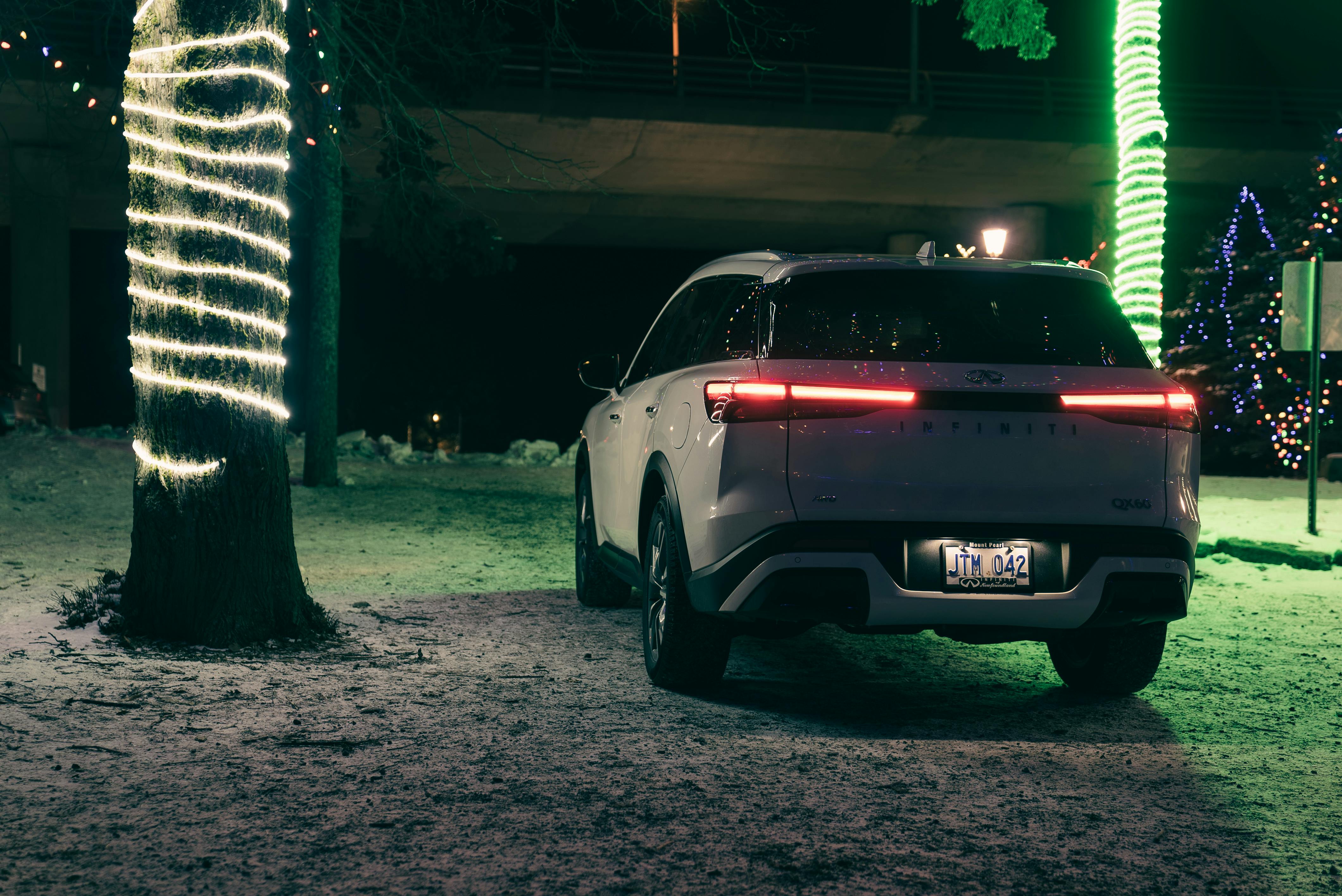 Back View of a 22 Infiniti QX60 SUV · Free Stock Photo