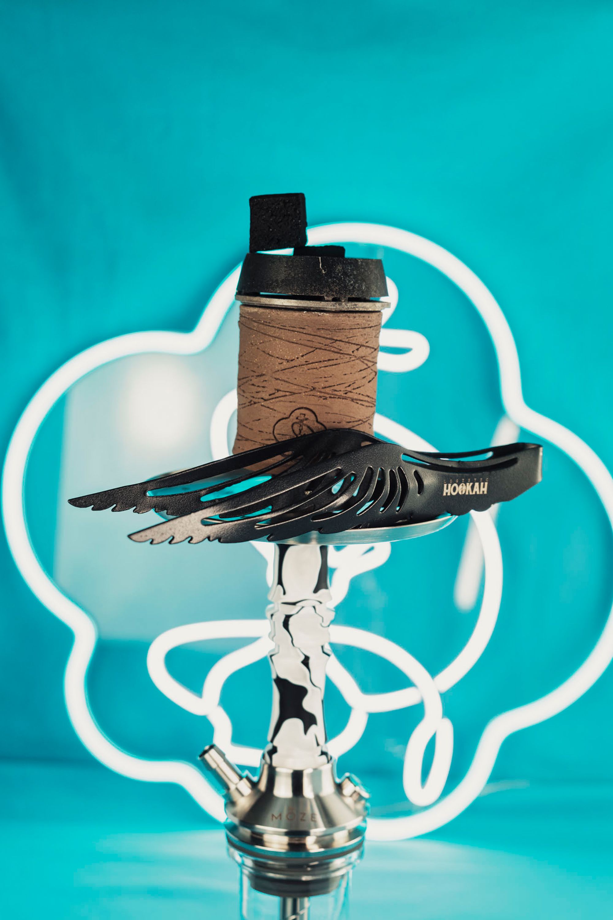 Hookah on Blue Background · Free Stock Photo