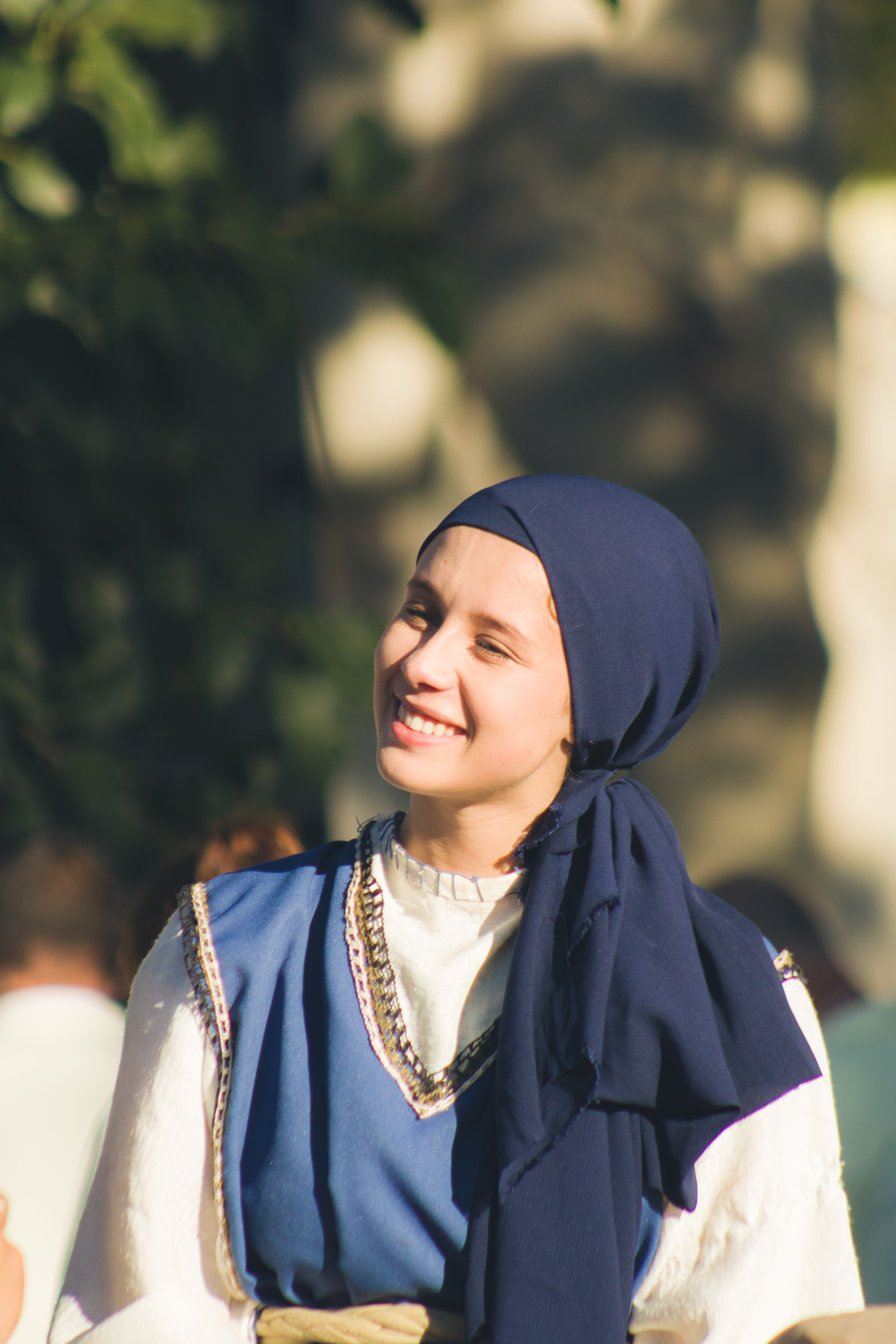 Smiling Women in Folklore Costumes · Free Stock Photo