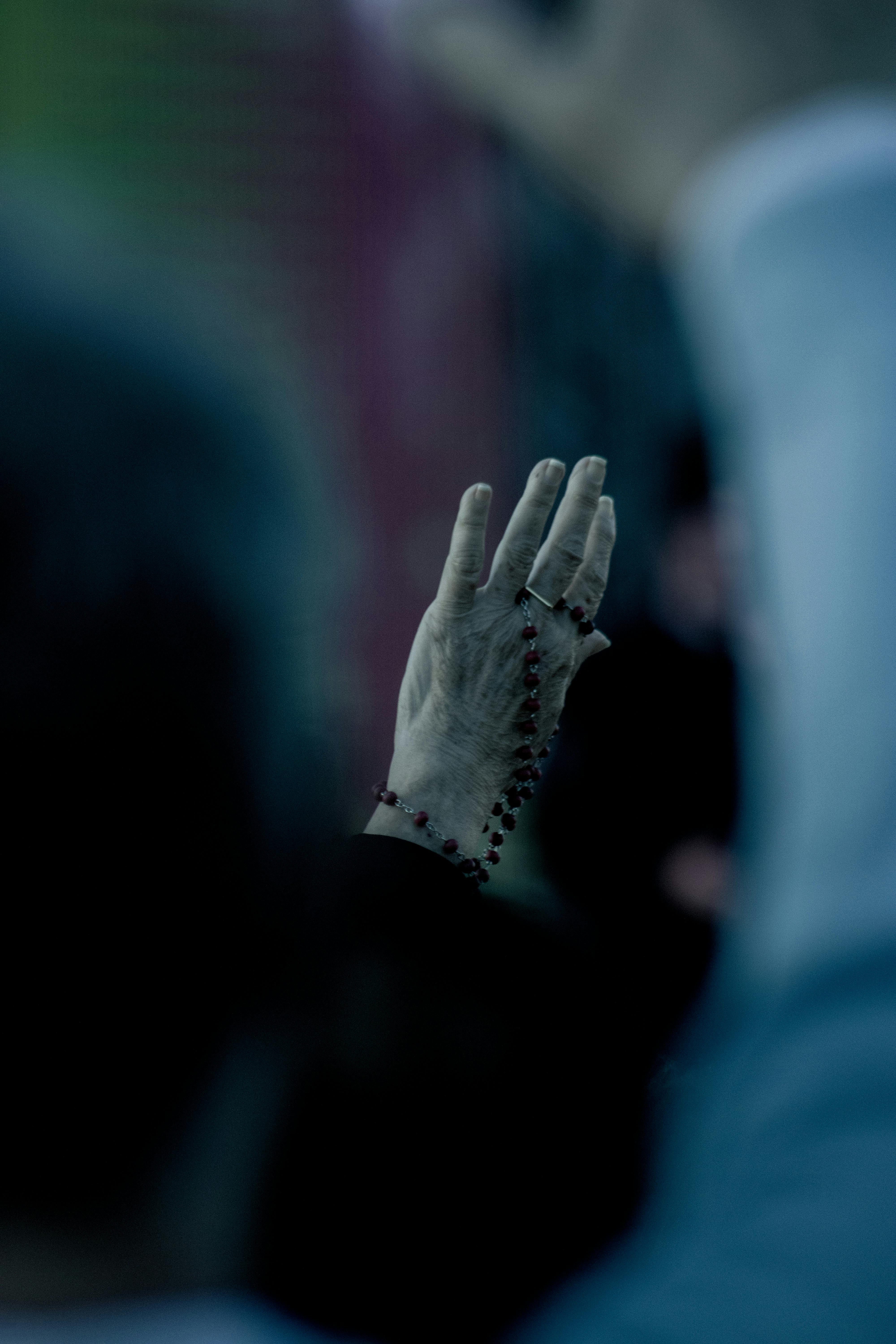 Grayscale Photo of an Elderly Person's Hands · Free Stock Photo