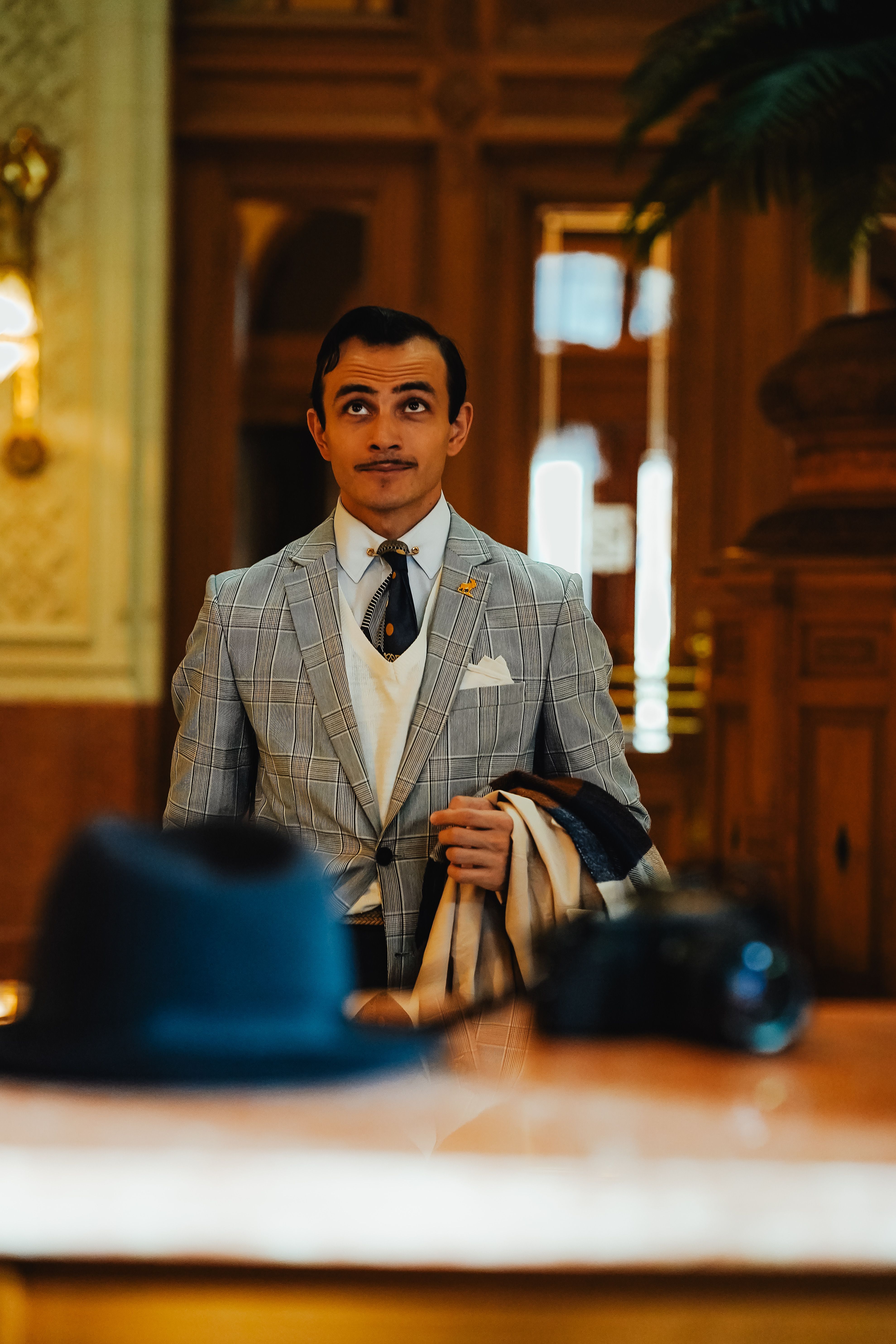 A Man in a Hotel · Free Stock Photo