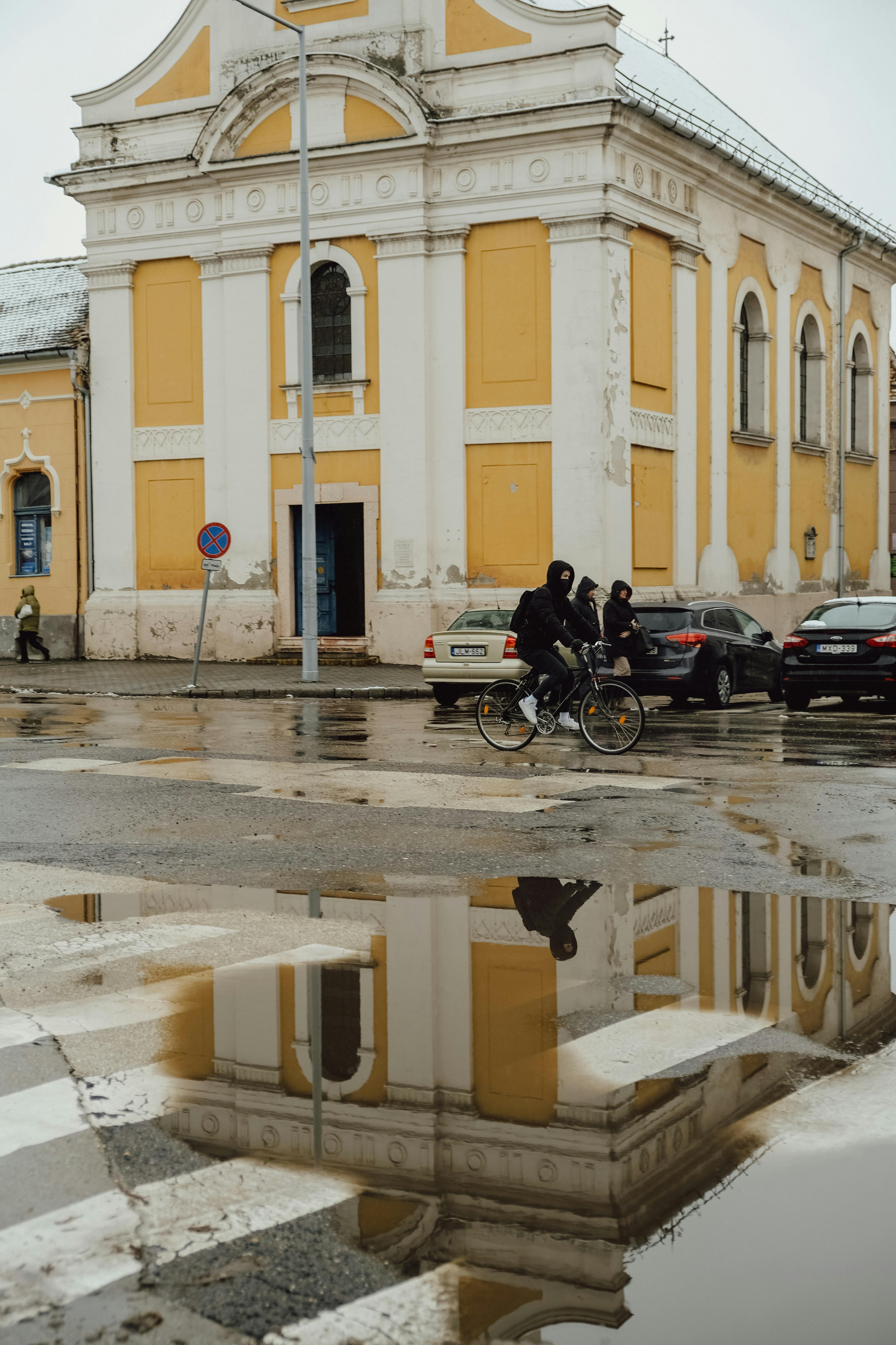 A Building Reflected in Water · Free Stock Photo