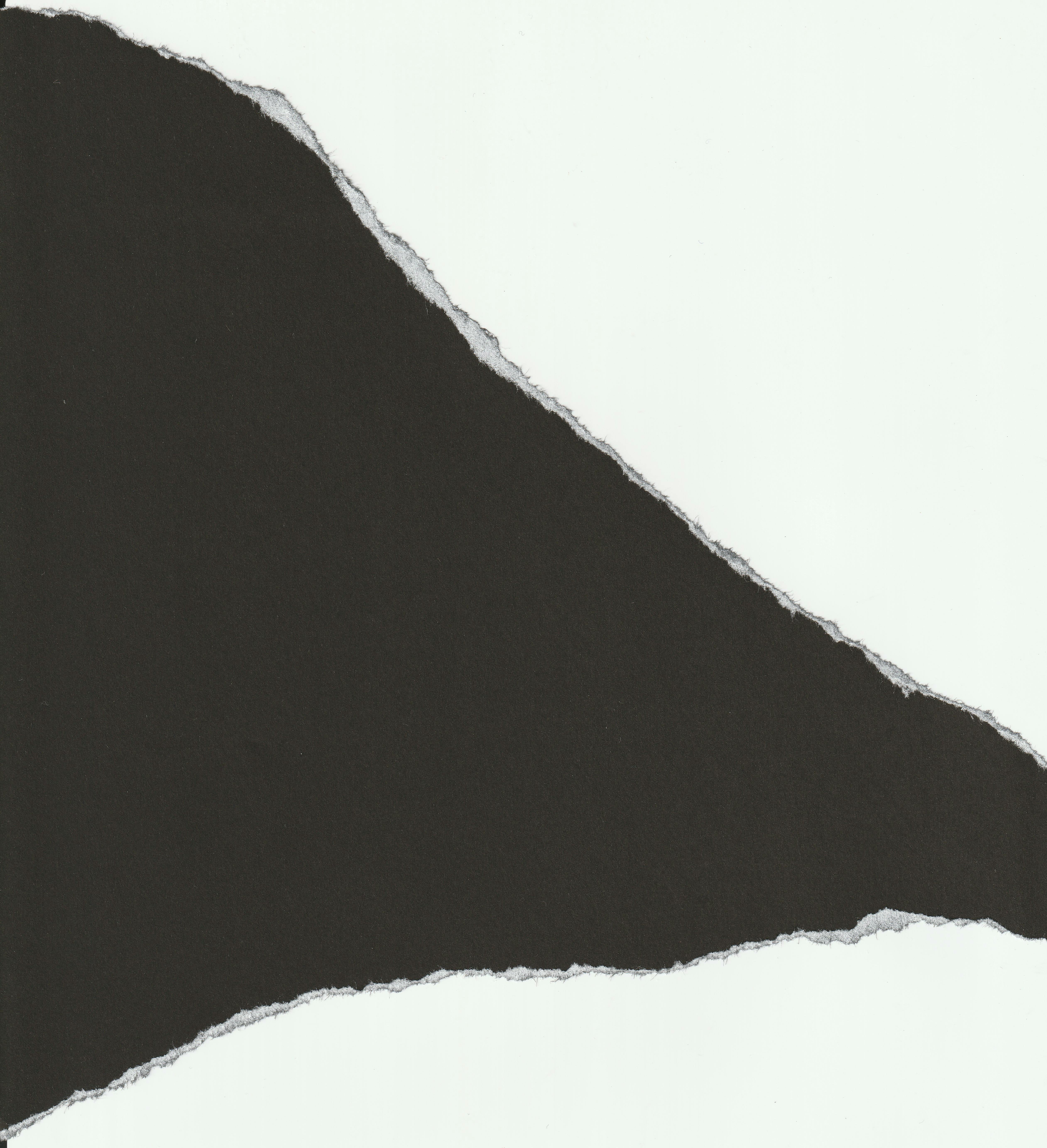 Black and White Torn Paper Collage Style, Ripped Paper Effect, Texture ...