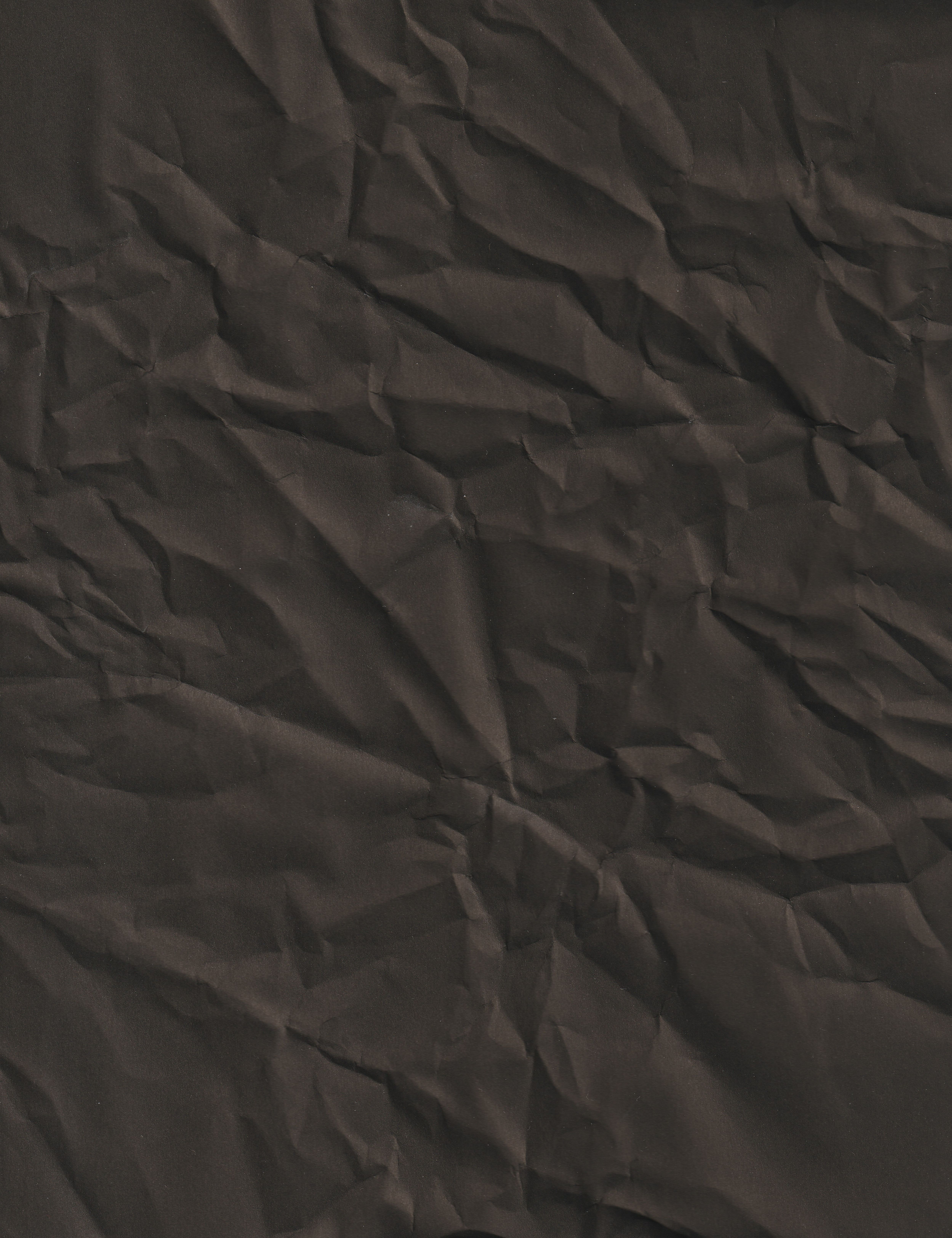 Dark, Wrinkled Paper Surface · Free Stock Photo