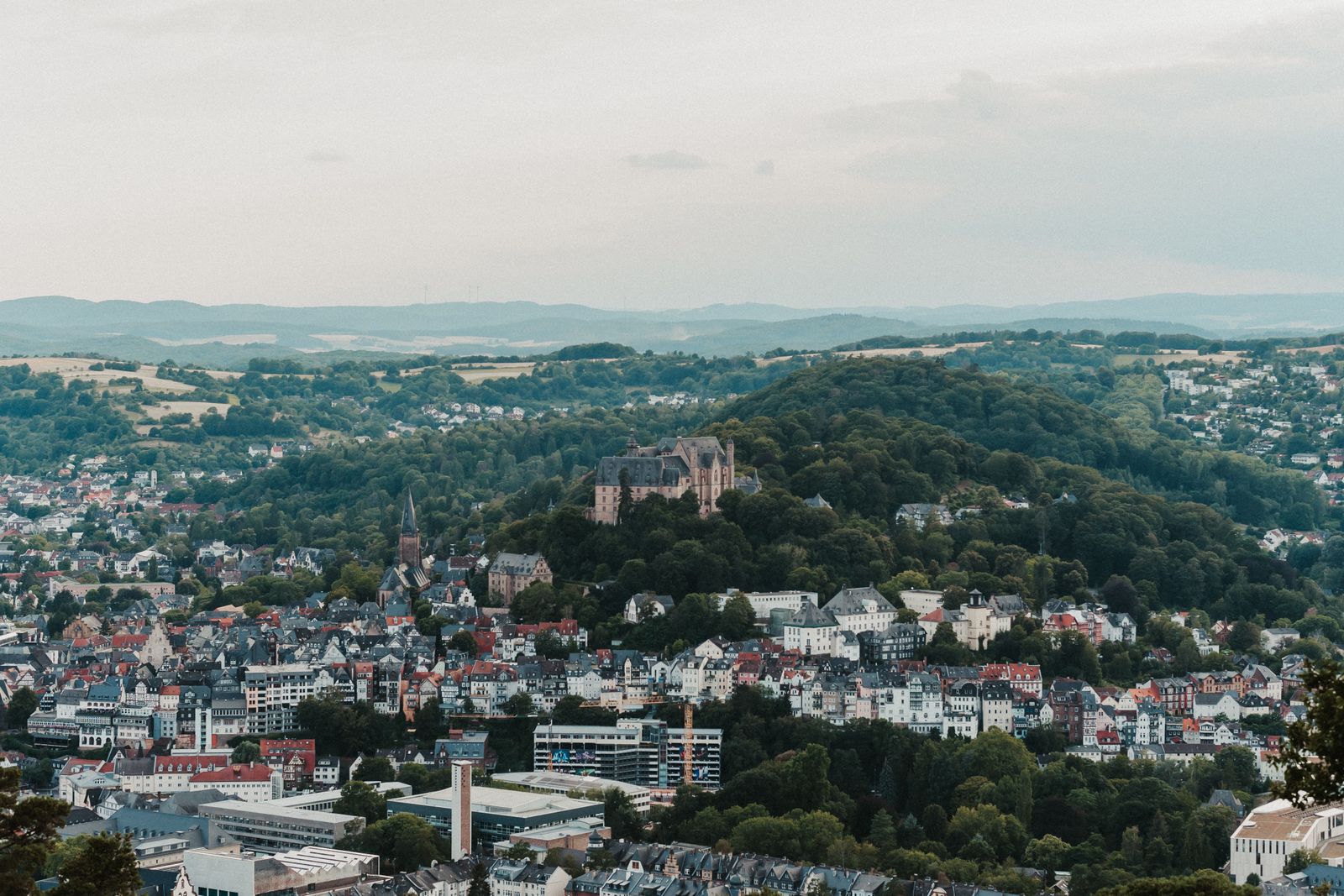 Aerial+View+Of+Montclair+Castle,+Saarland,+Germany Photos, Download The ...