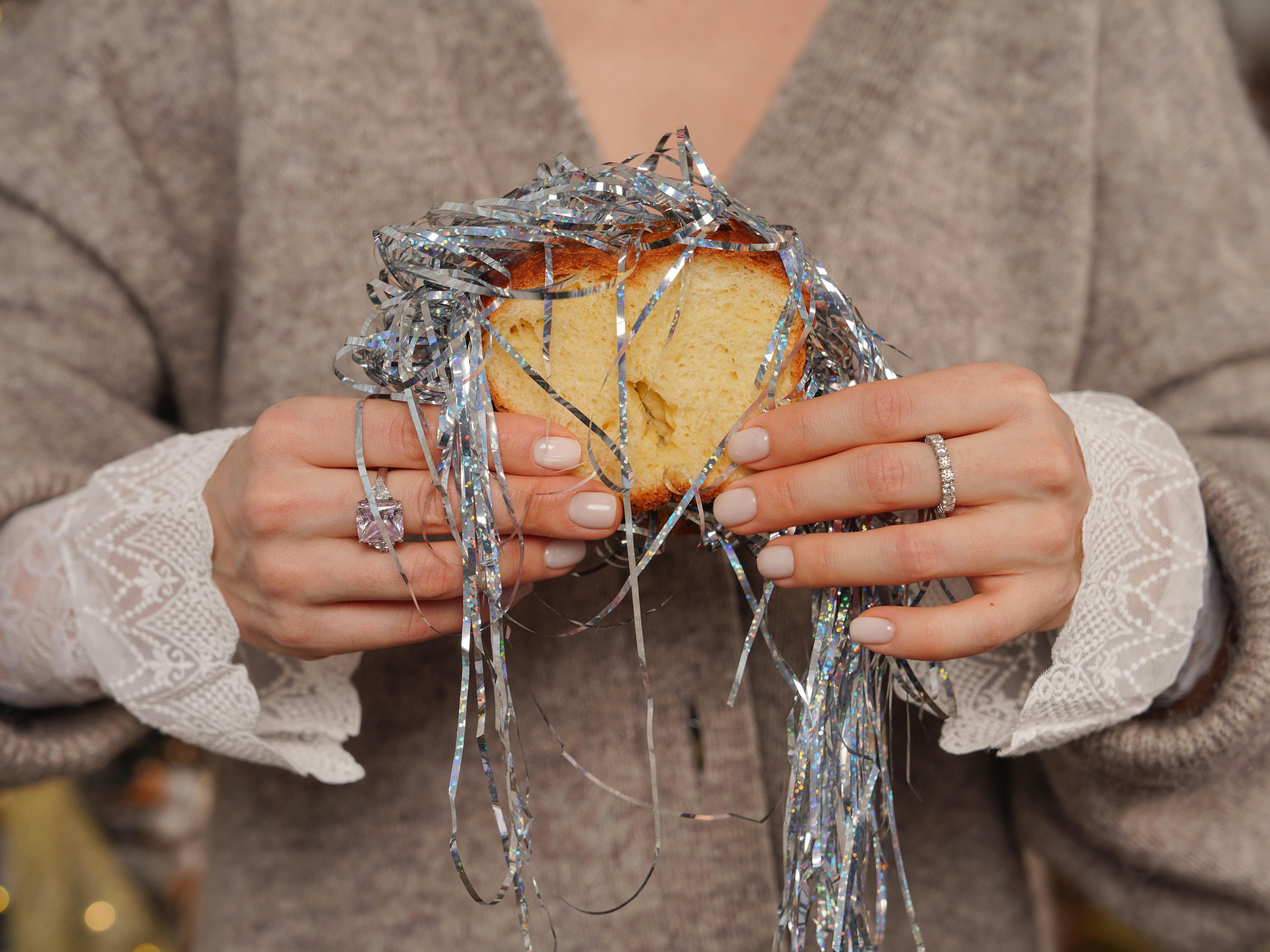 Woman Holding Decorated Homemade Bread · Free Stock Photo