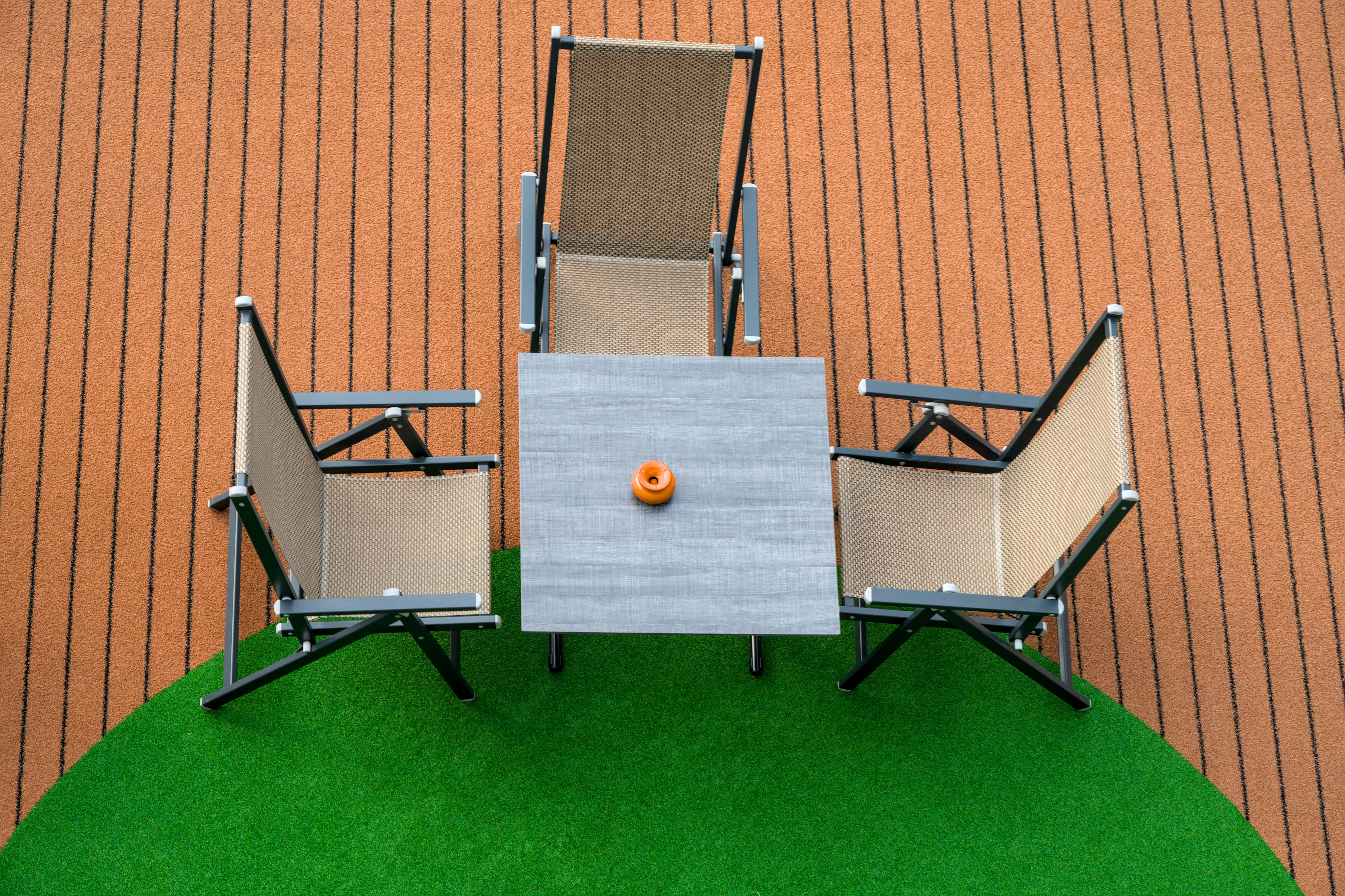 A Table and Three Chairs · Free Stock Photo