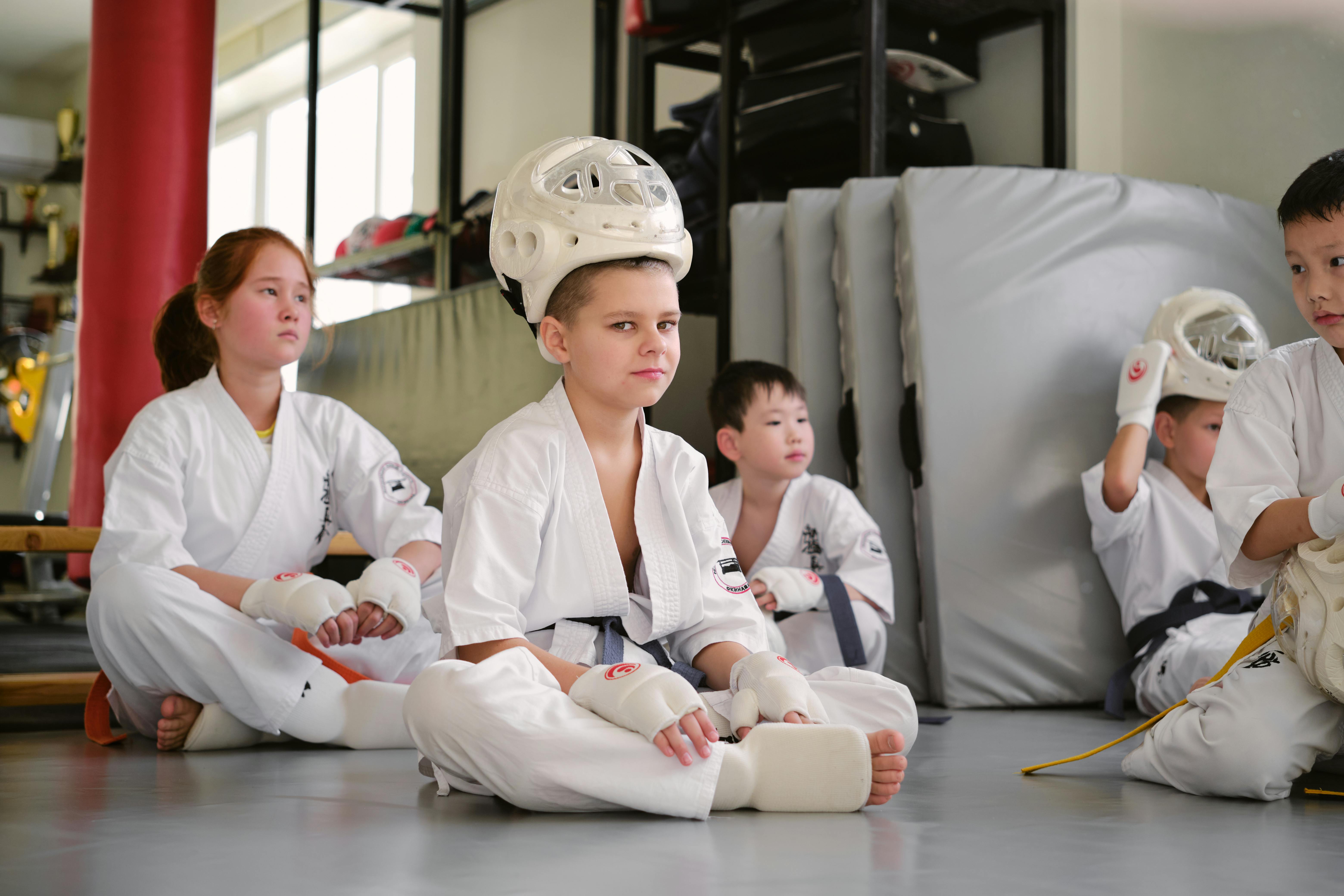 Kids During Judo Class · Free Stock Photo