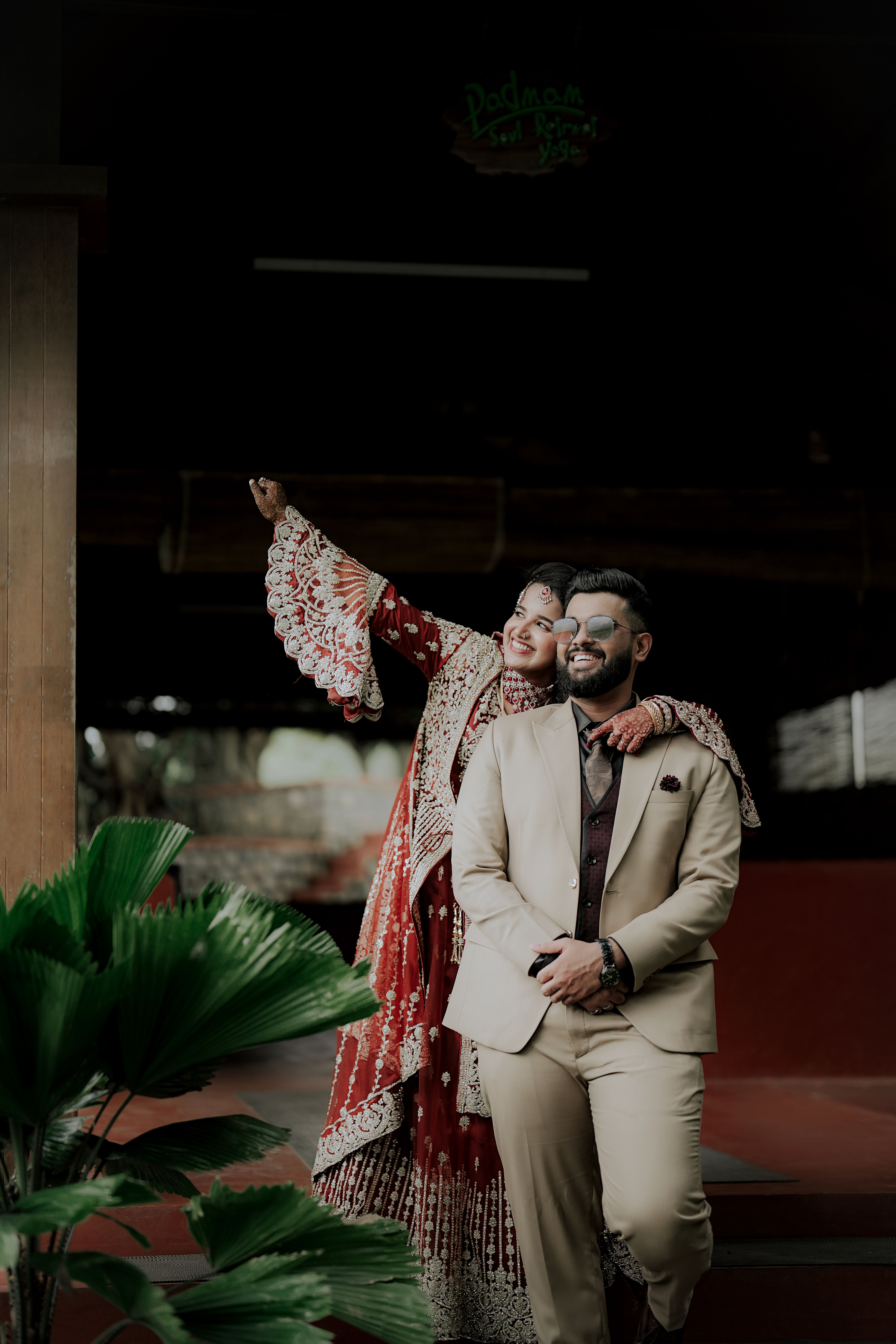 Happy Couple on Wedding Day · Free Stock Photo