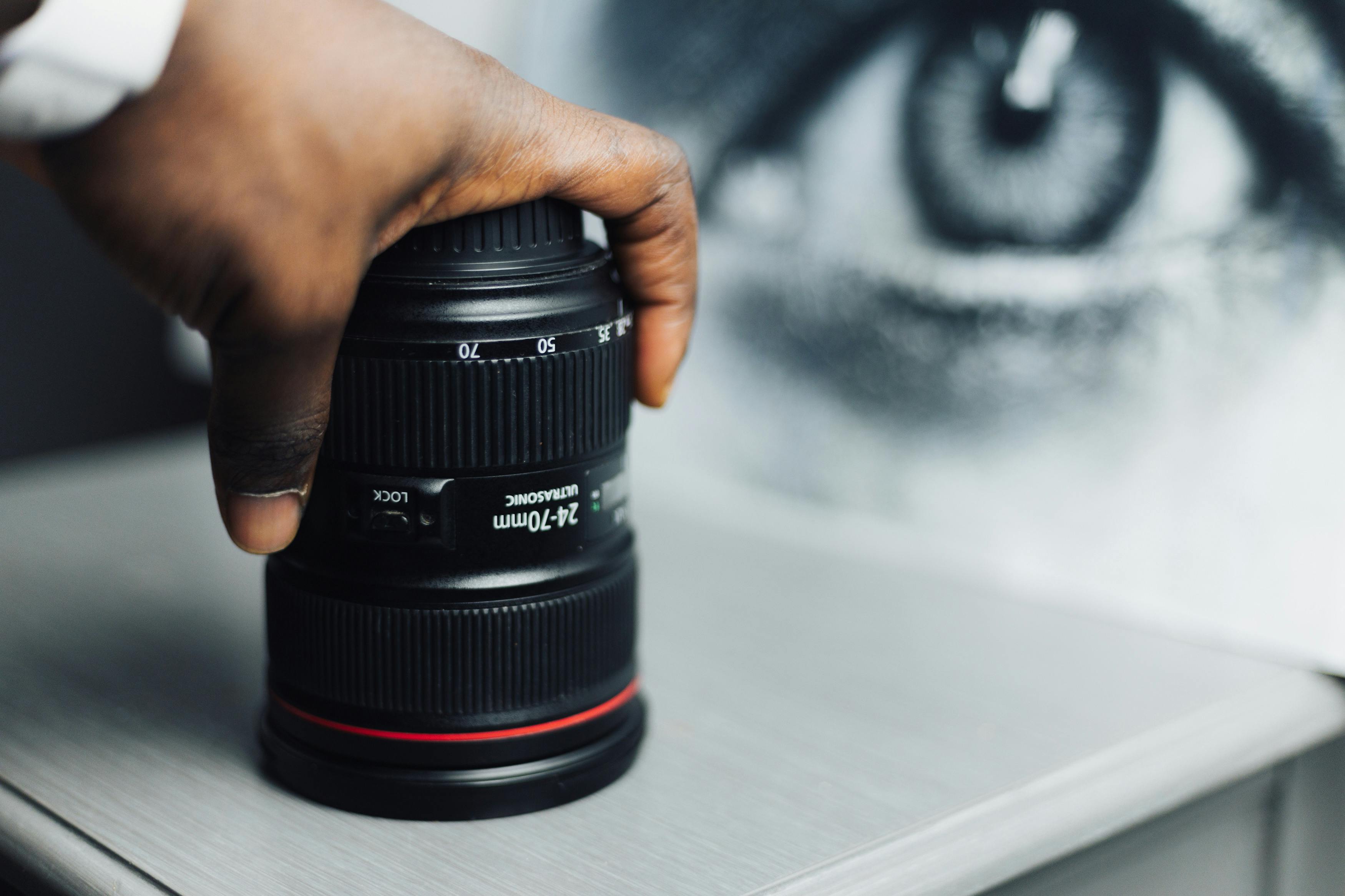 Hand Holding Lens · Free Stock Photo