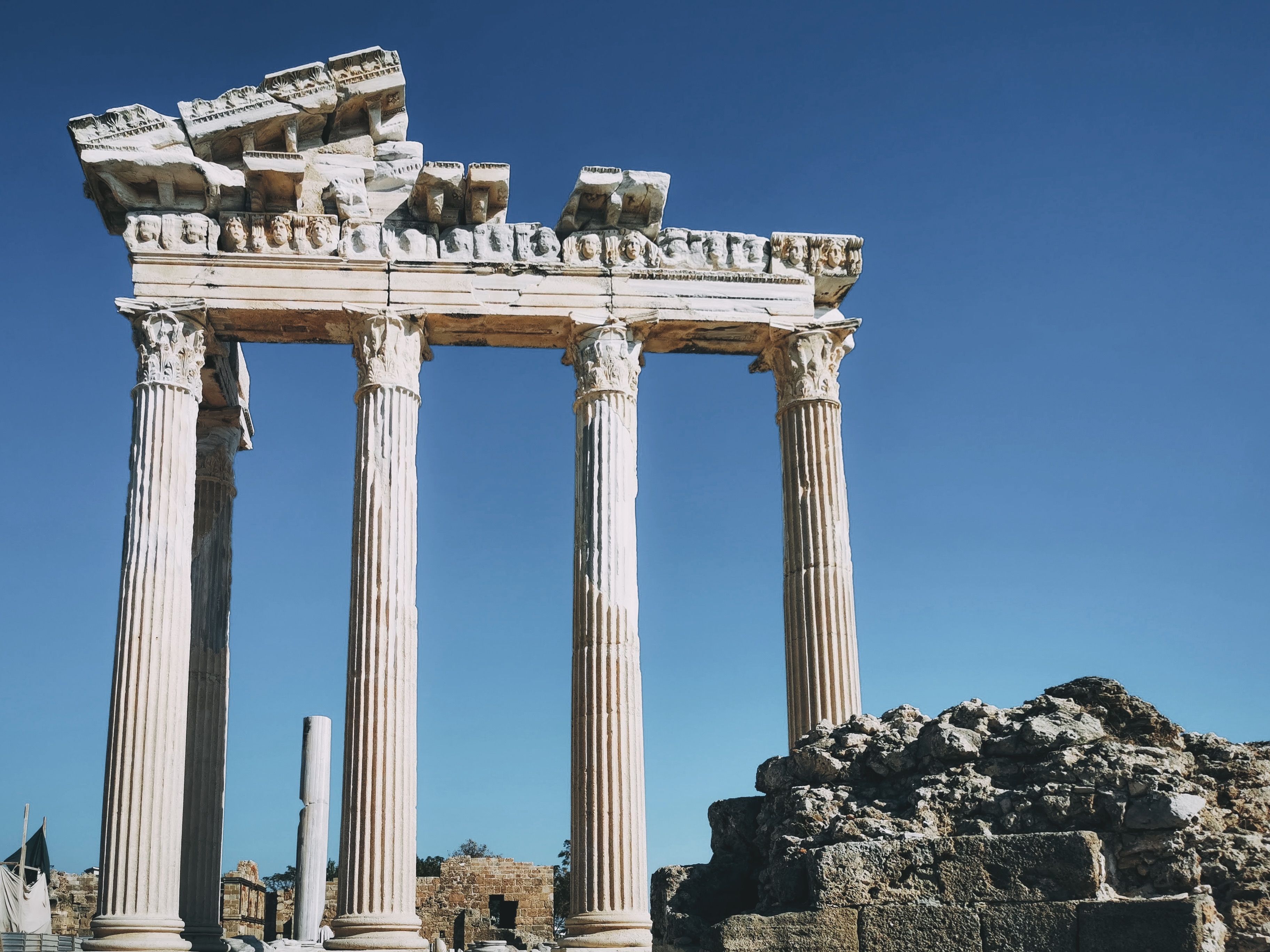 Foto de stock gratuita sobre acrópolis, antiguo, atenas, columnas ...